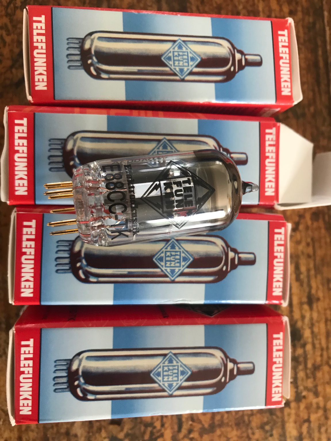 SOLD: Matched Quad Telefunken E88CC-TK (6922) |﻿ Stereo, Home Cinema ...