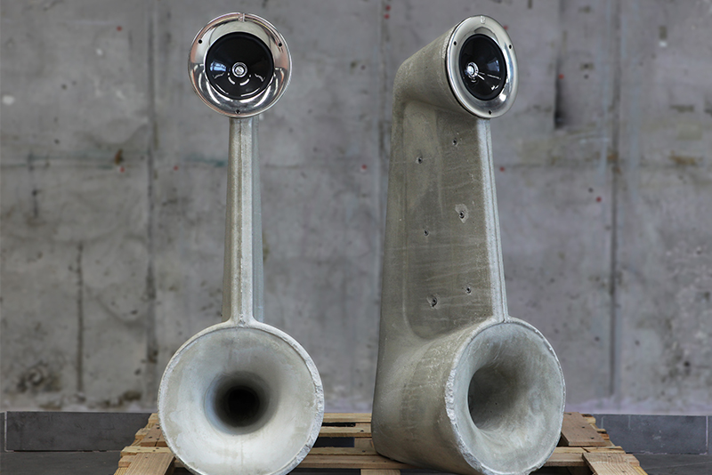 Concrete Round speakers from Canberra - Speakers, Soundbars and ...