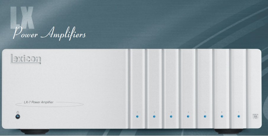 SOLD: EOI: Lexicon LX-7 THX Ultra power amplifier (7 channels) - Hi-Fi ...