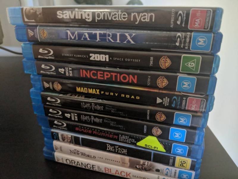 FS: Stack of blu-rays |﻿ Vinyl, CD, and Blu-ray