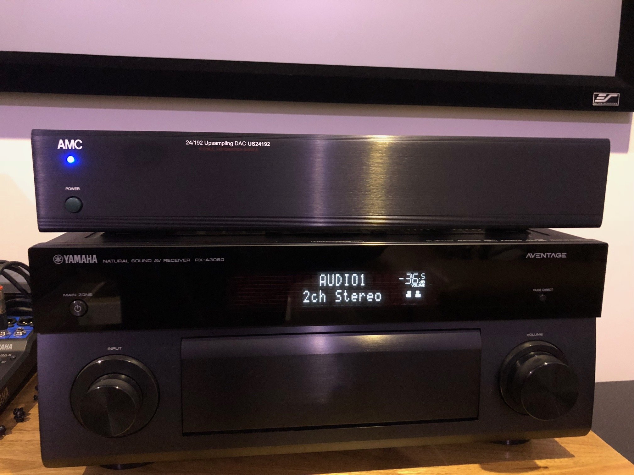 SOLD: AMC US24192 VT Audio DAC with Tube output - Stereo, Home Cinema ...