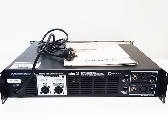 InterM V2-2000 Power Amplifier - Commercial Classifieds - StereoNET