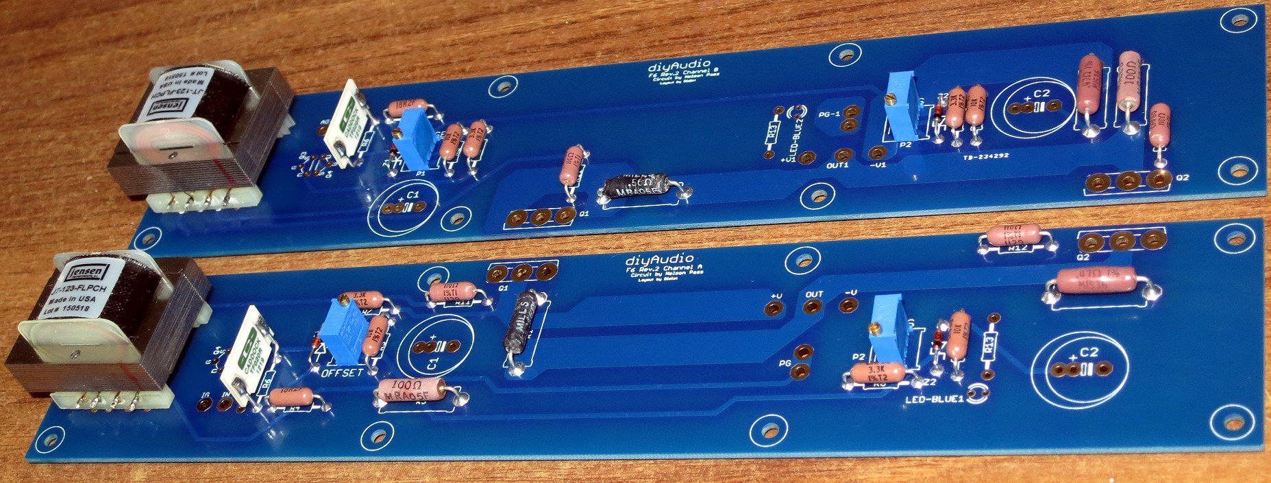 SOLD: FS: Nelson Pass F6 clone 25W class A - Stereo, Home Cinema ...