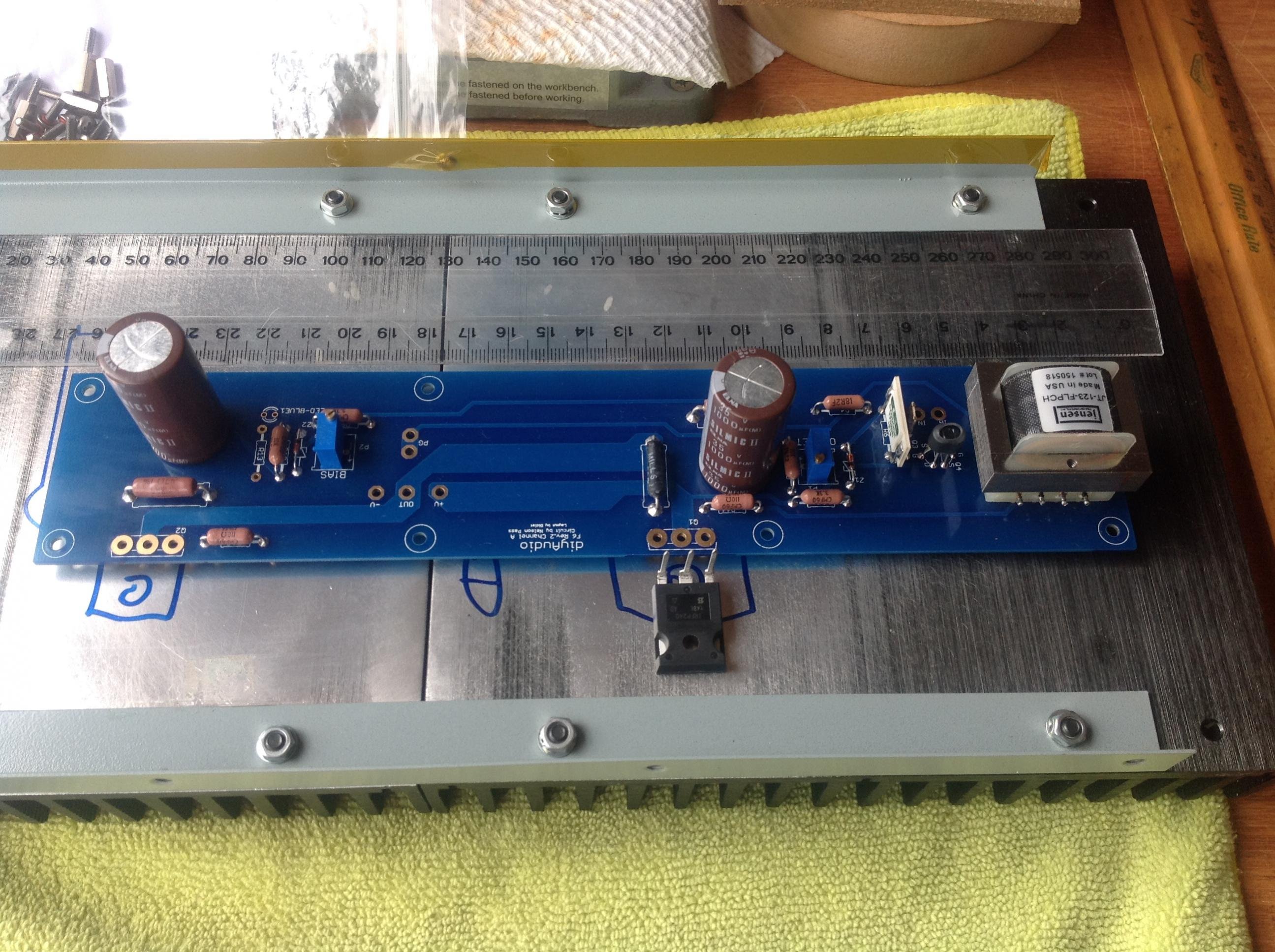 SOLD: FS: Nelson Pass F6 clone 25W class A - Stereo, Home Cinema ...