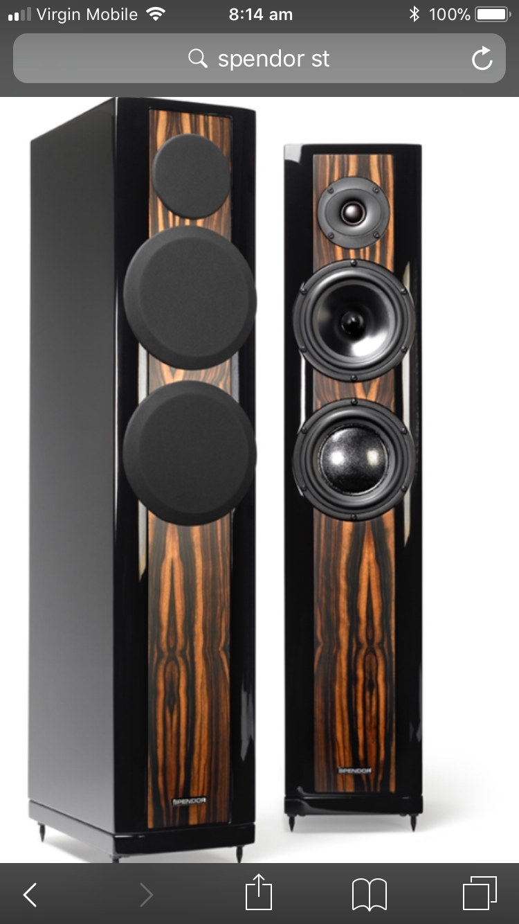 EXPIRED: FS: Spendor ST. (Statement). Floorstanding speakers - Stereo ...