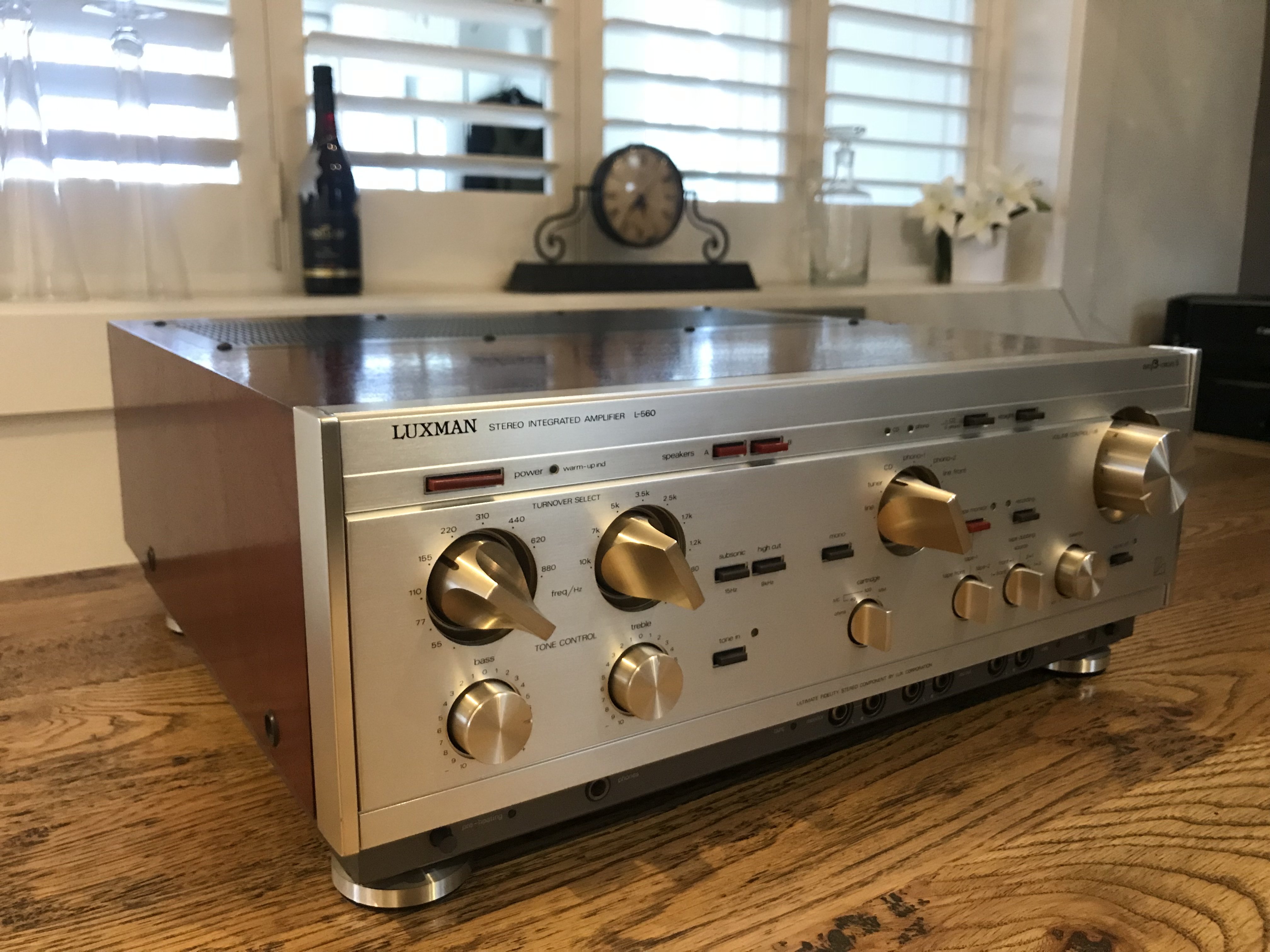 SOLD: FS: Luxman L-560 Class-A integrated amplifier |﻿ Stereo, Home ...
