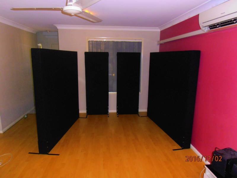 Bass trap behind listening position - Room Acoustics, Construction and ...