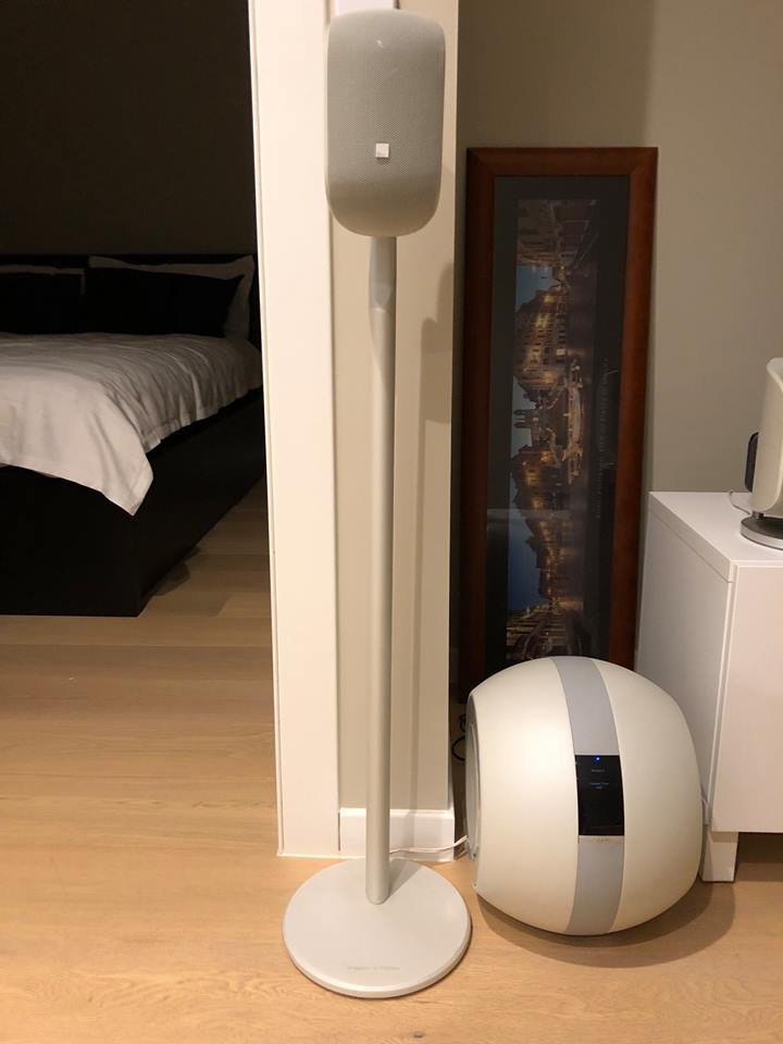 Bowers & Wilkins MT-60D system (5 X M1 mk2 with two stands PV1D ...
