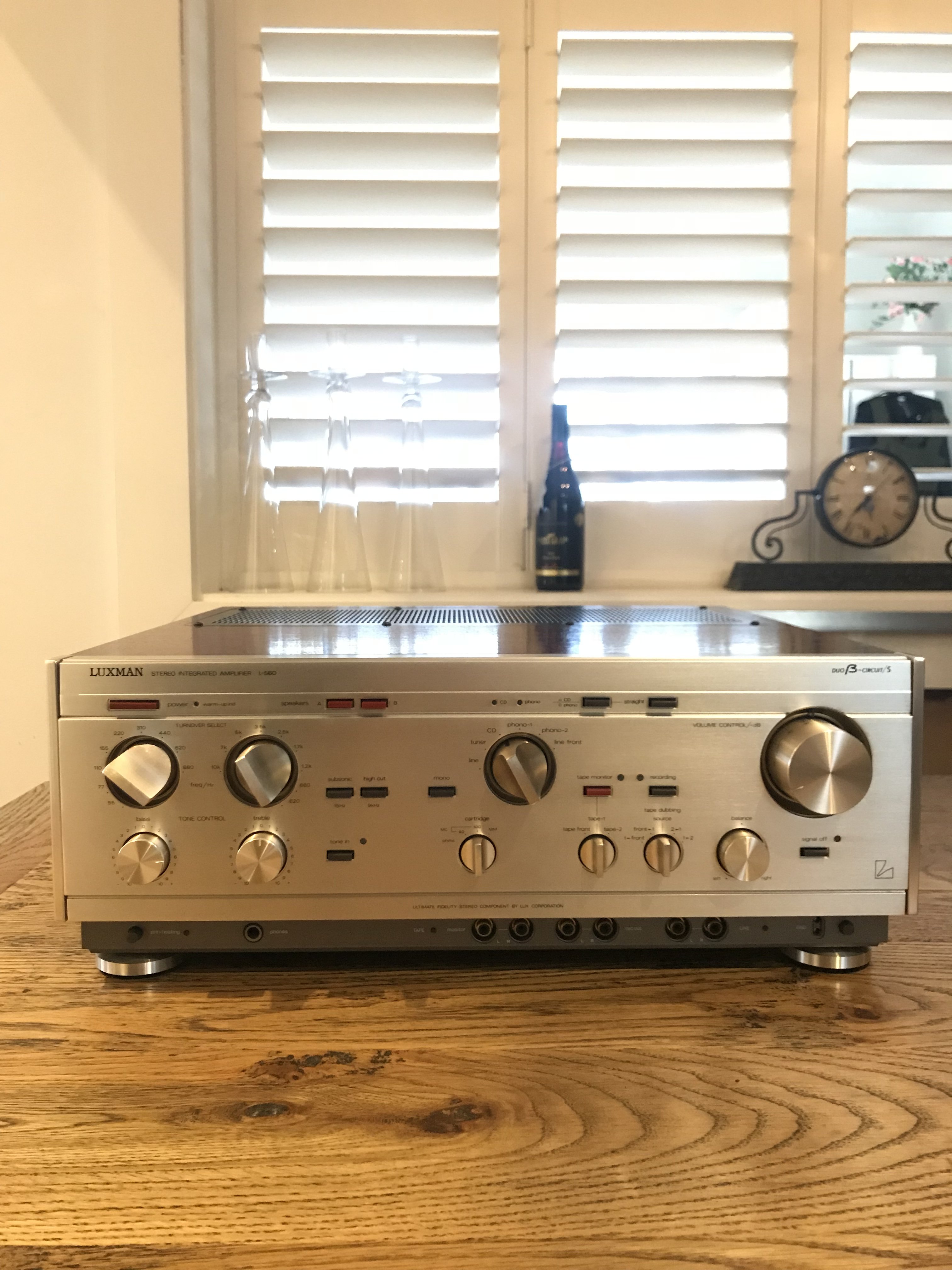 SOLD: FS: Luxman L-560 Class-A integrated amplifier |﻿ Stereo, Home ...