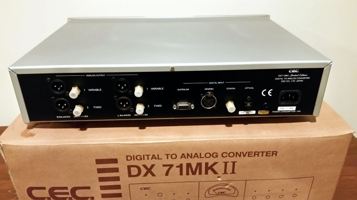 CEC DX71 MkII LIMITED EDITION NOS!! - Stereo, Home Cinema, Headphones Components - StereoNET