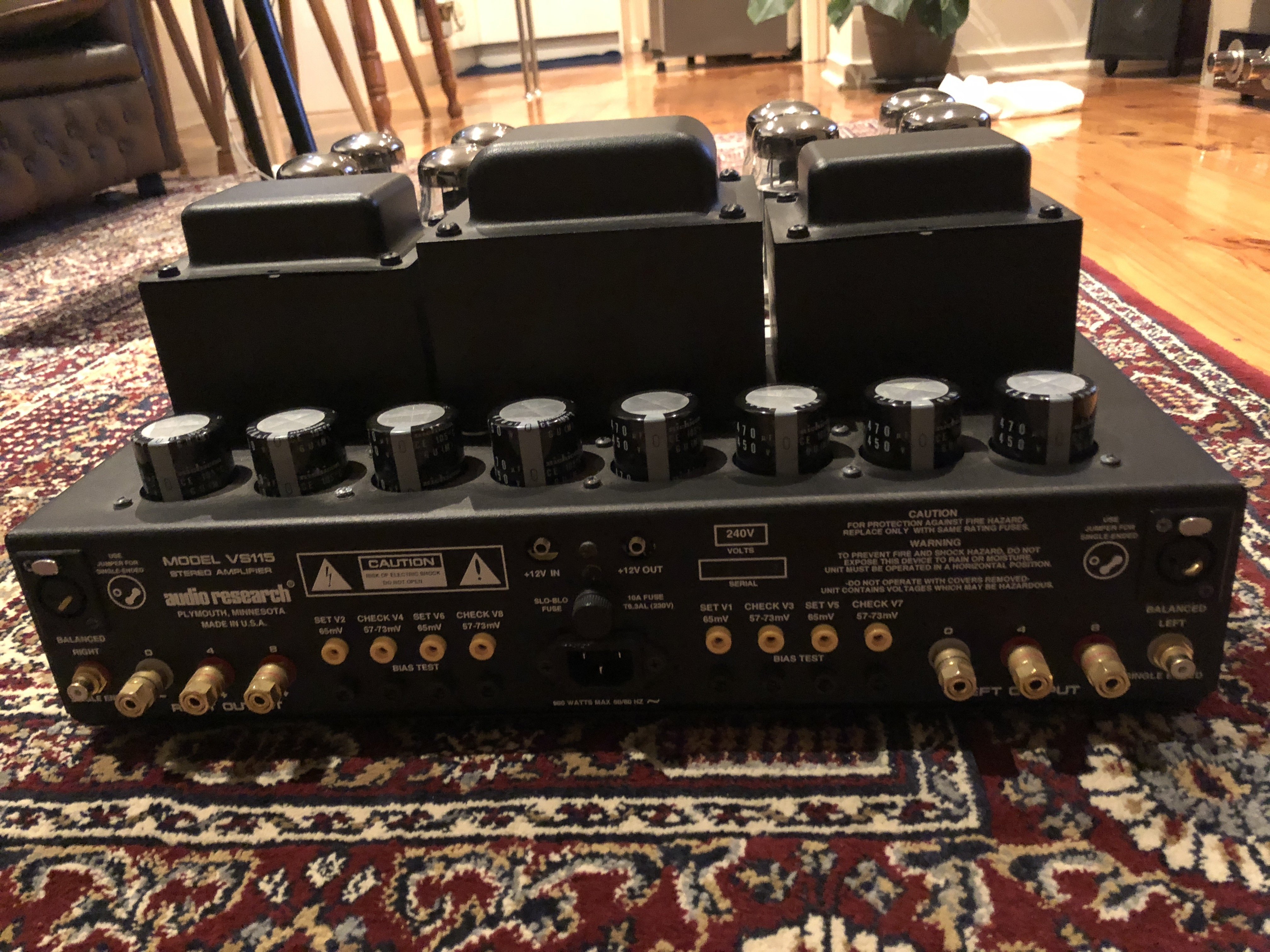 SOLD: FS: AUDIO RESEARCH VS115 POWER AMPLIFIER - Stereo, Home Cinema ...