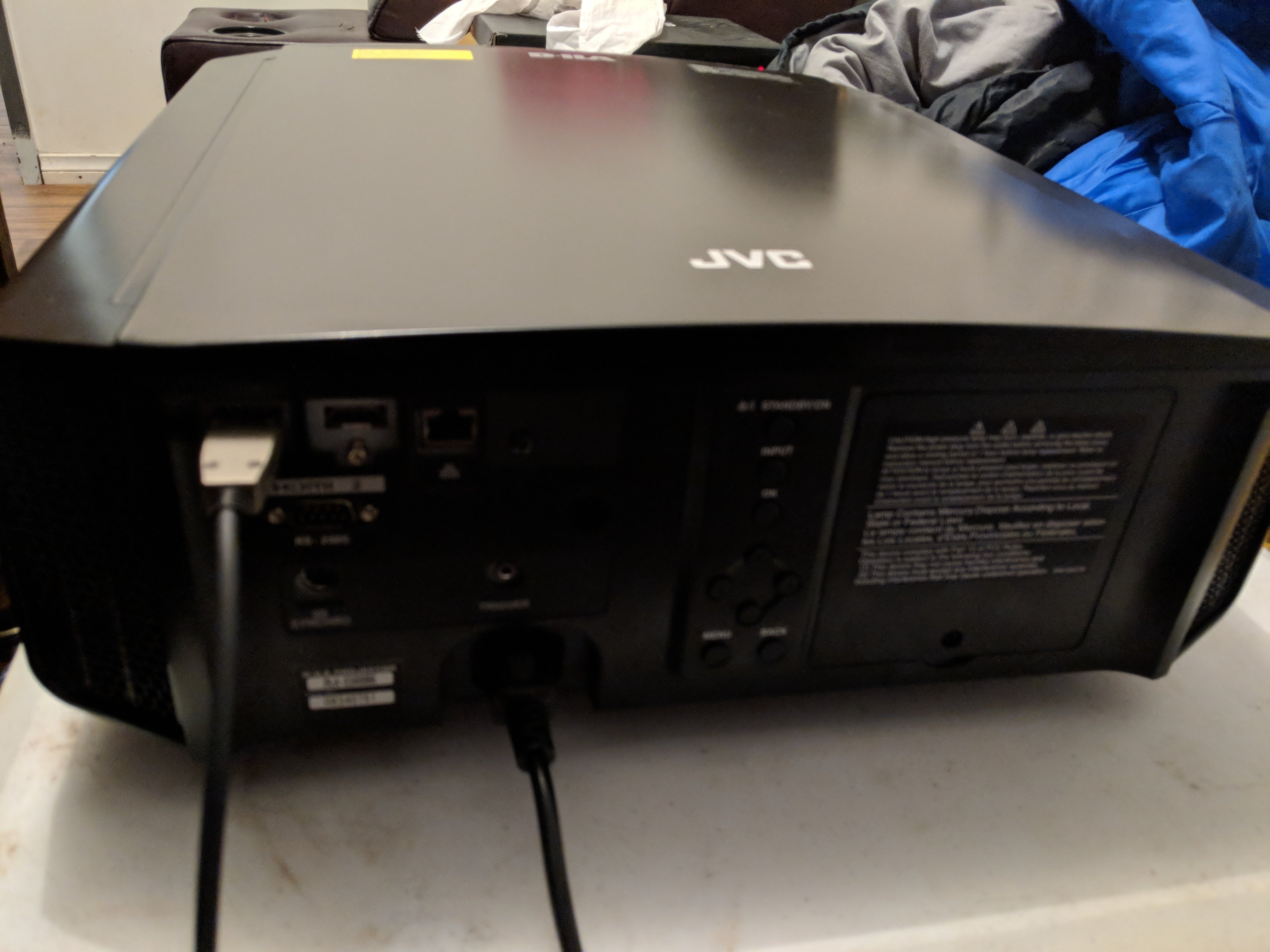 SOLD: FS: JVC DLA-X5900 Projector 4k HDR 3D |﻿ Hi-Fi and Cinema Cables ...