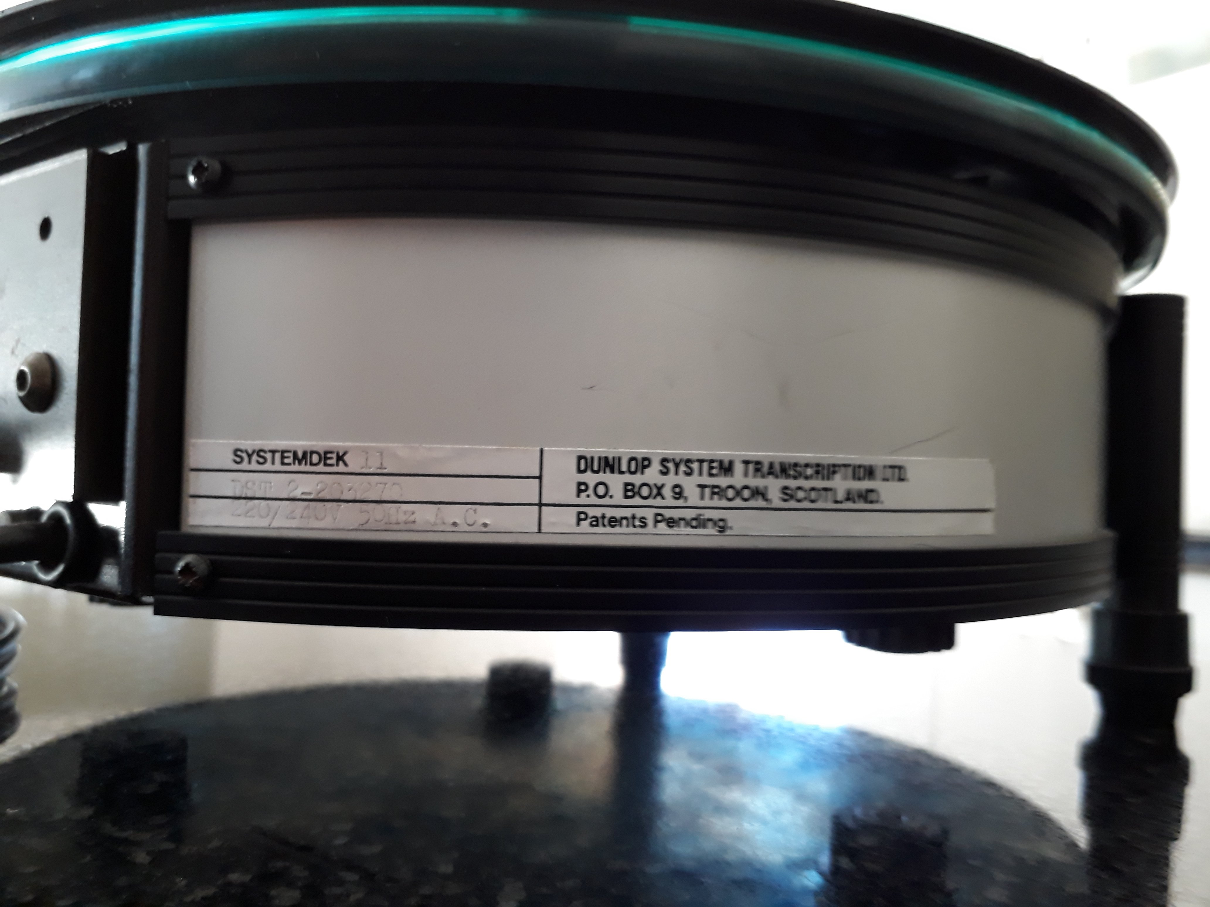 SOLD: FS: SYSTEMDEK 11 TURNTABLE |﻿ Stereo, Home Cinema, Headphones ...