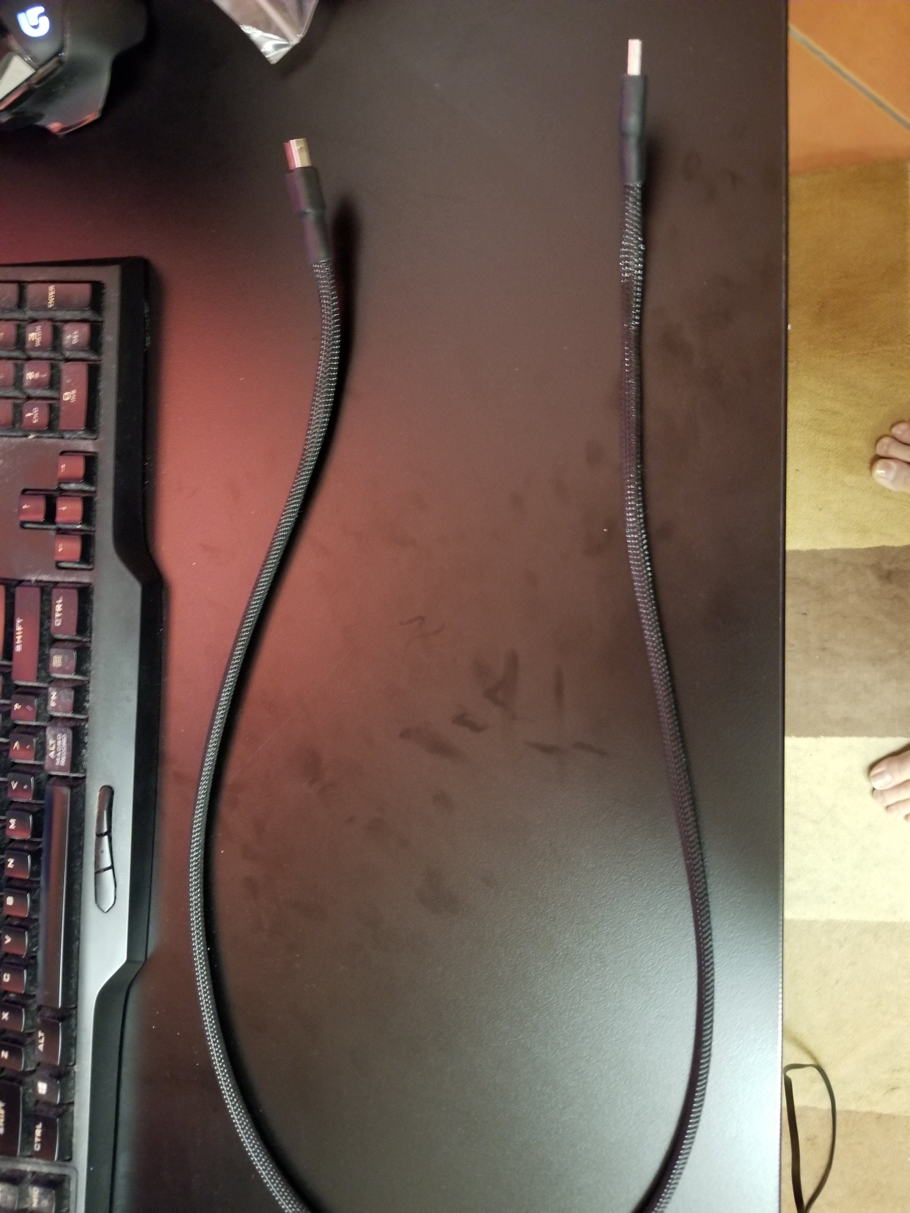 SOLD: FS: Moonlight Audio Darkside USB Cable Mk VII 1.2m + speaker ...