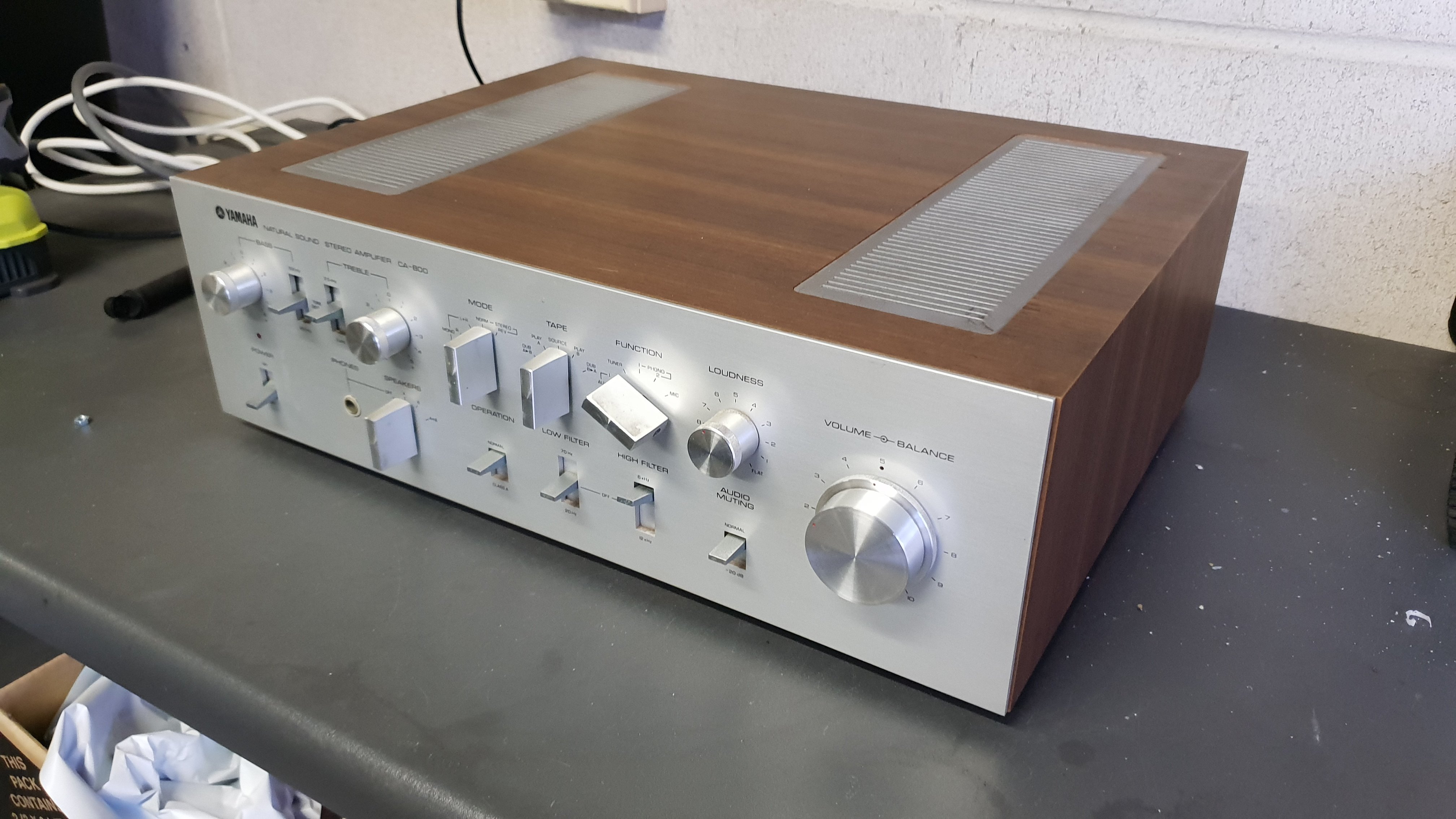WITHDRAWN OR RELISTED: FS Vintage Yamaha CA800 integrated amplifier ...