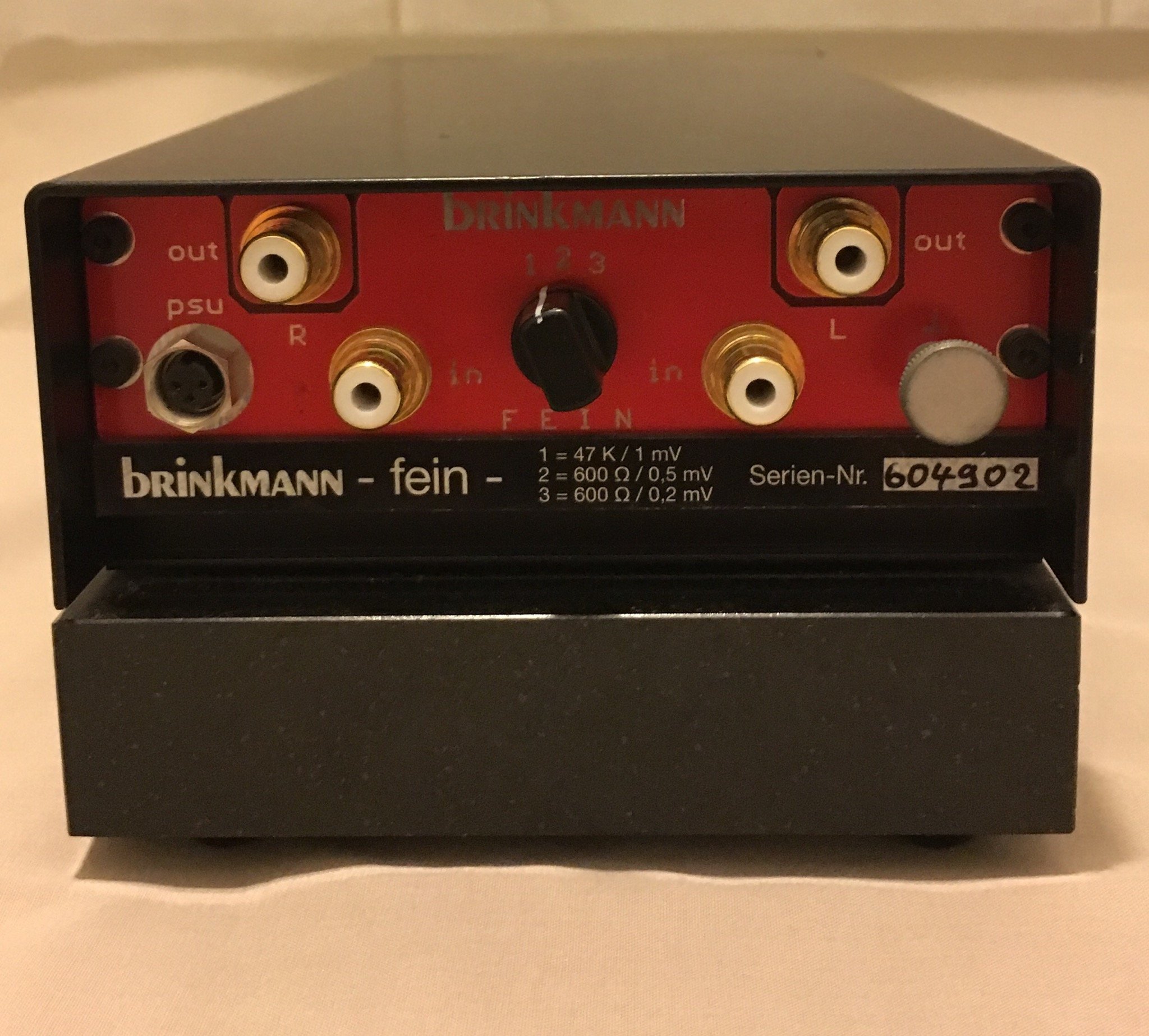 SOLD: Brinkmann Fein Phono Preamp - Stereo, Home Cinema, Headphones Components - StereoNET