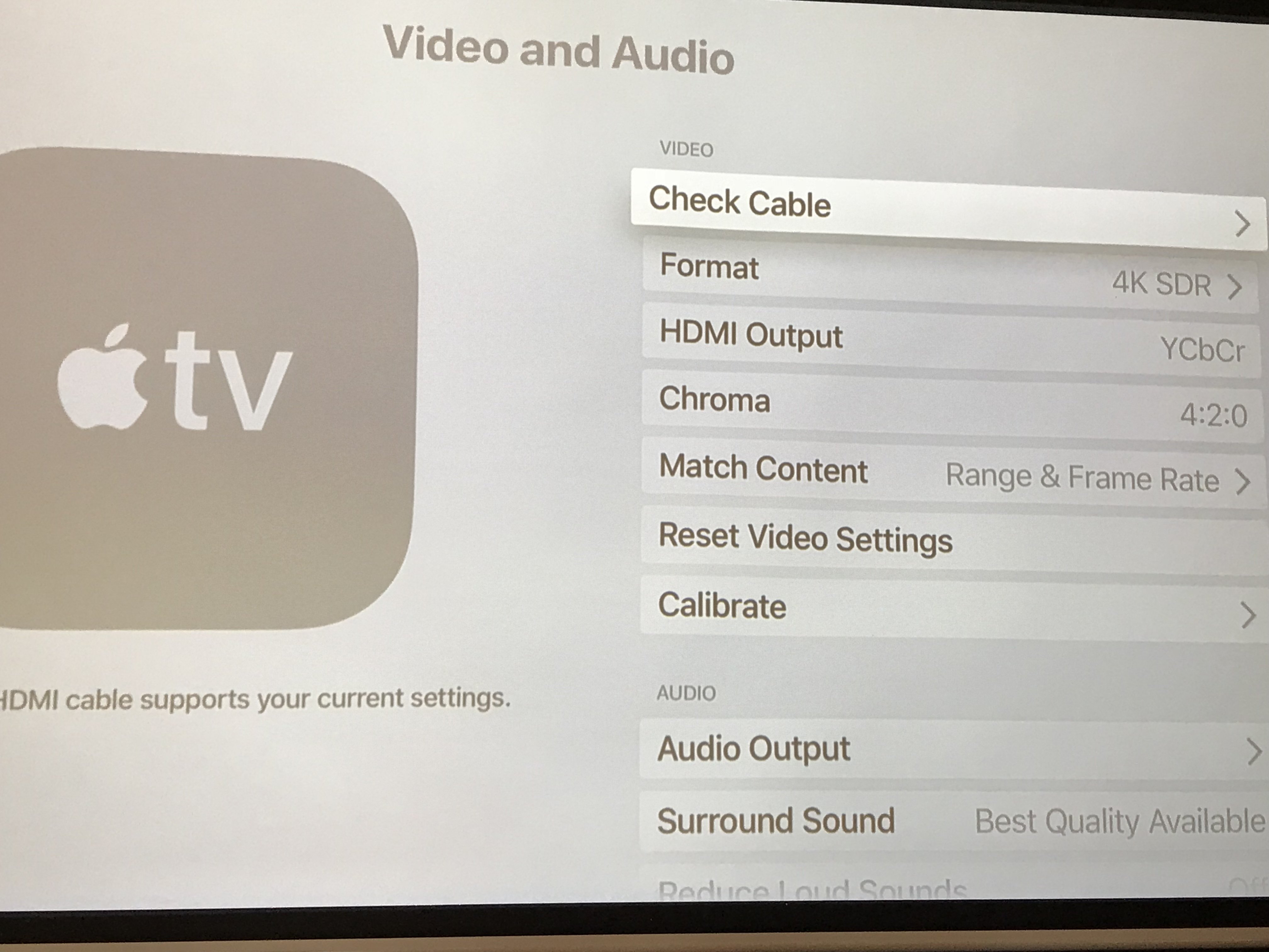 JVC X5900 and Apple TV 4k, no HDR option |﻿ Televisions, Projectors ...