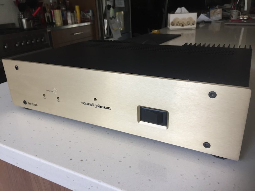 FS: Conrad Johnson MF2100 SS Amp - Stereo, Home Cinema, Headphones ...