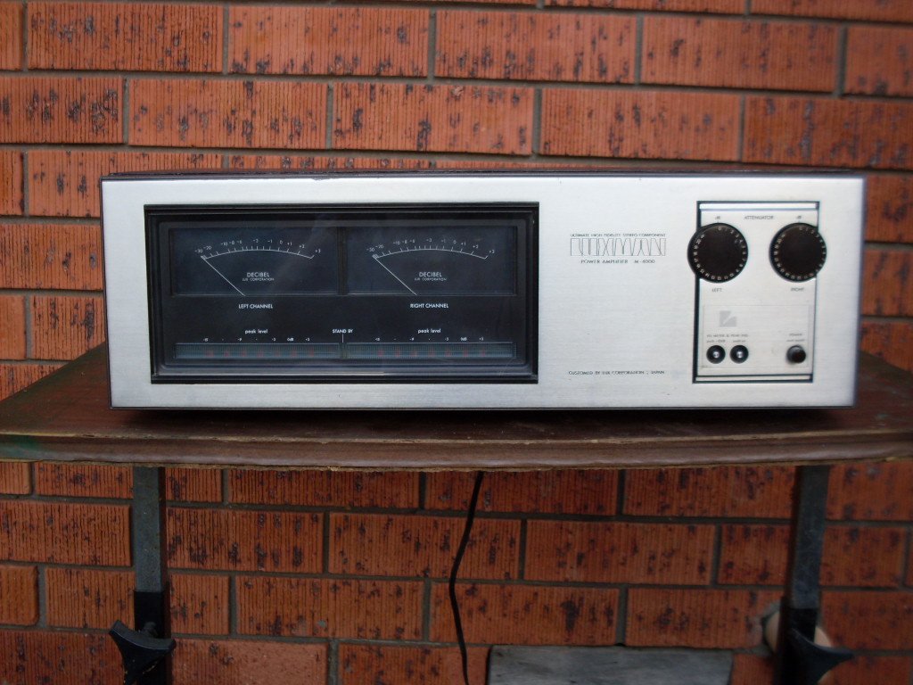 FS: Rare Vintage Luxman M-4000 Power Amplifier(100v) - Stereo, Home ...