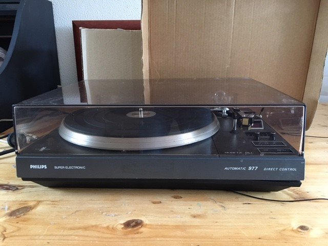 SOLD: Vintage Philips Turntable Auto 977 - Stereo, Home Cinema ...