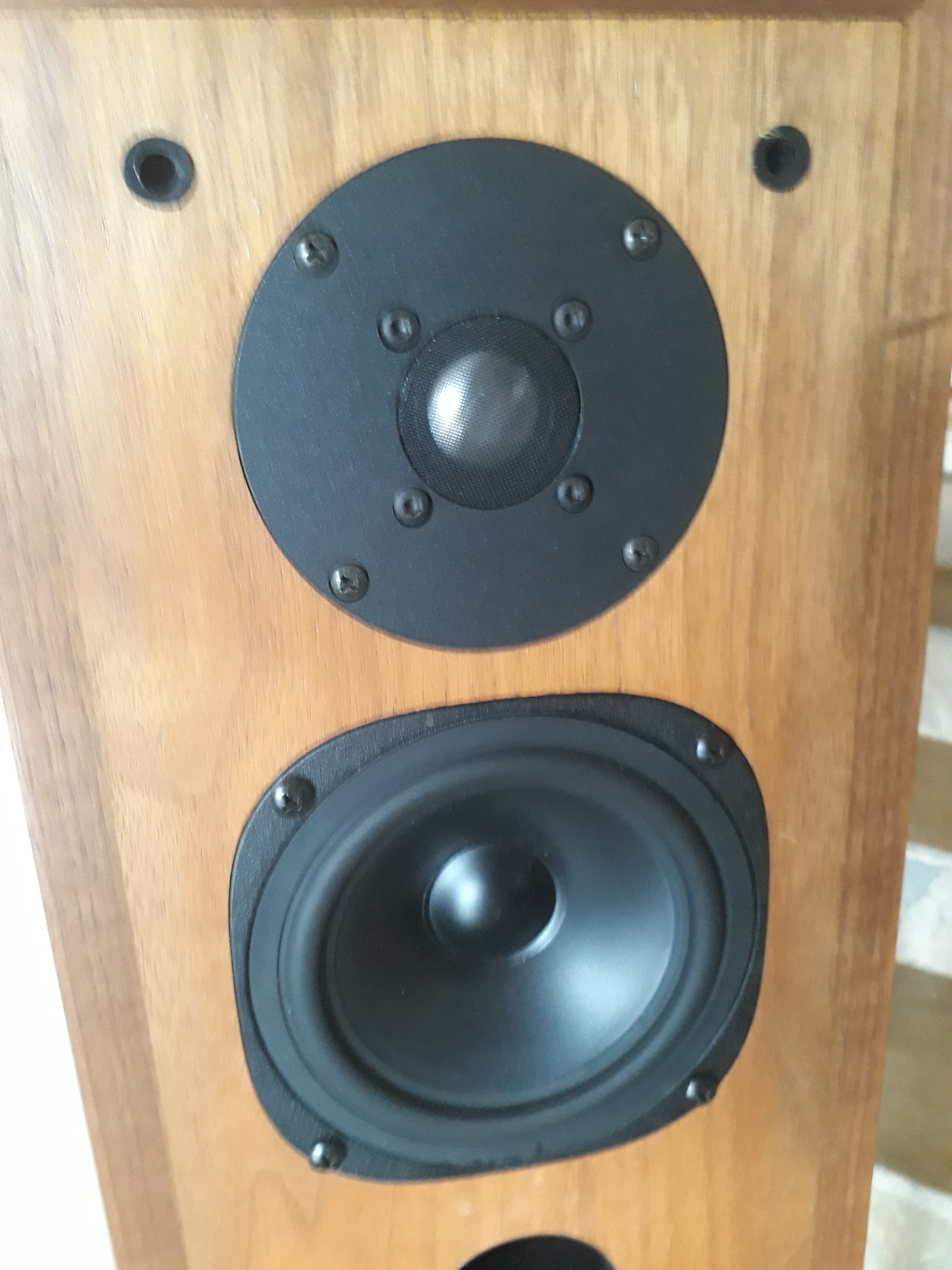FS: Orpheus Bookshelf Speakers; Oak ; heavy stands - Stereo, Home ...