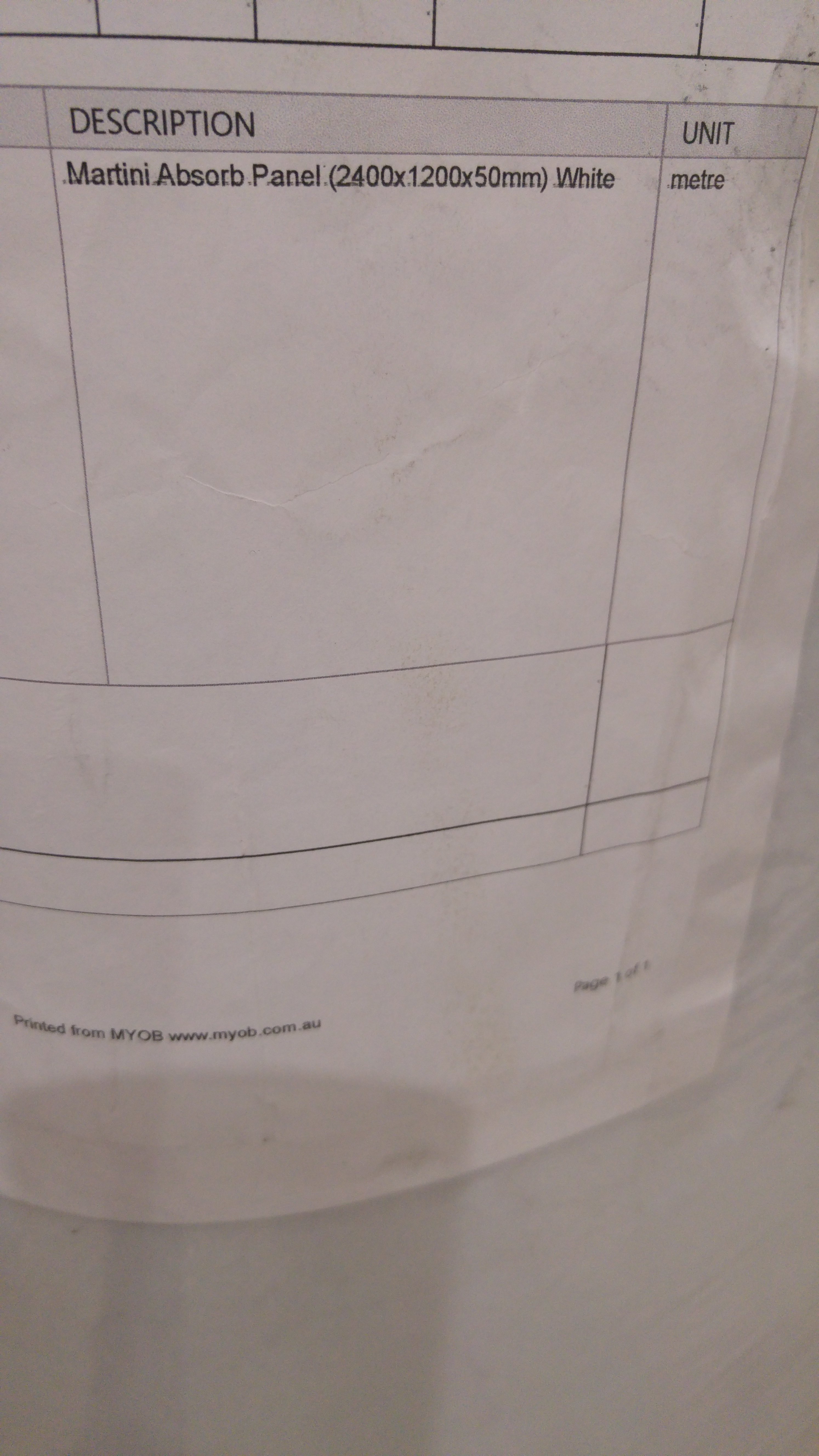 SOLD: FS: (ADL) 2 sheets of Martini Absorb HD Acoustic Panel ...