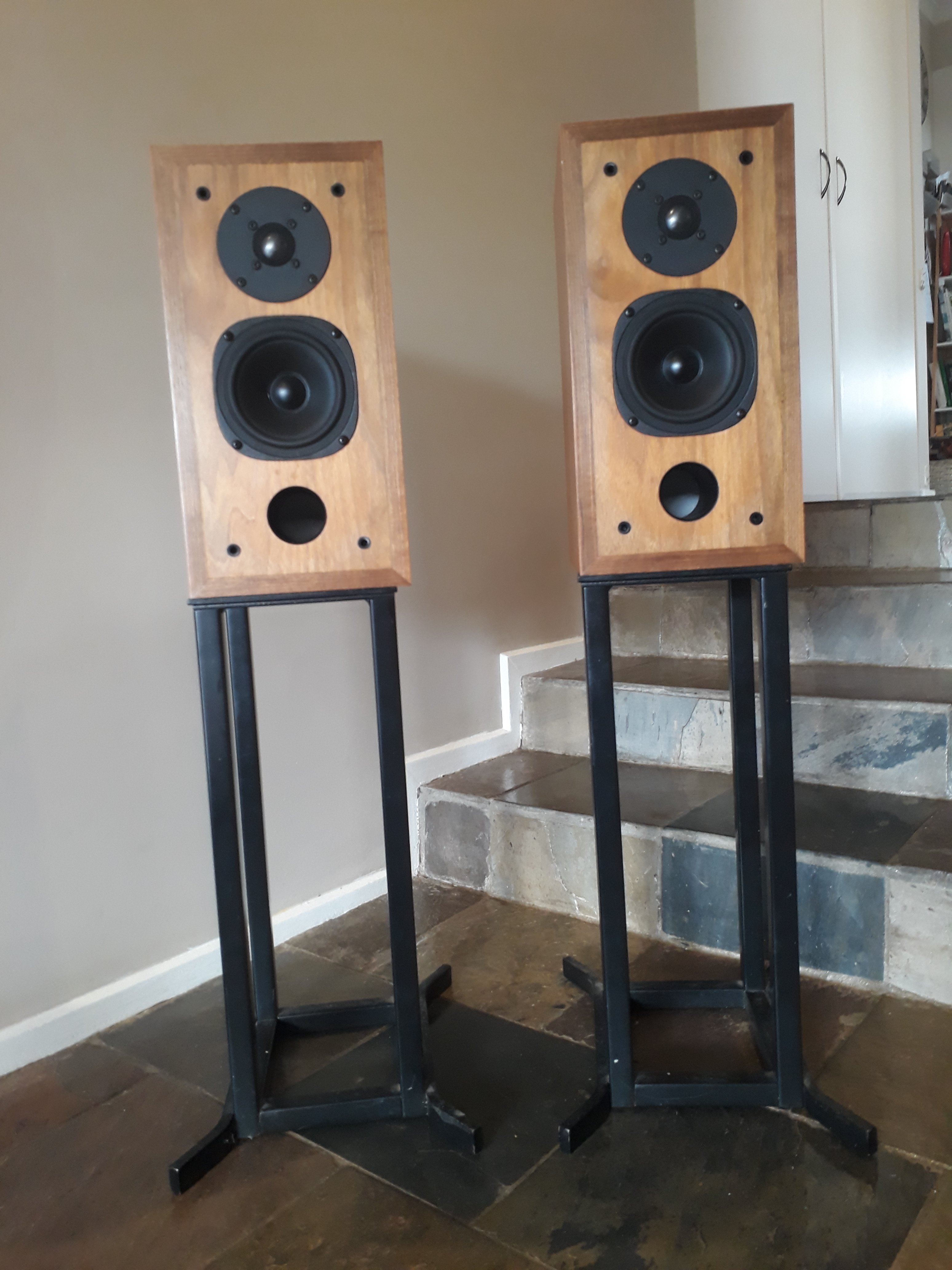 FS: Orpheus Bookshelf Speakers; Oak ; heavy stands - Stereo, Home ...