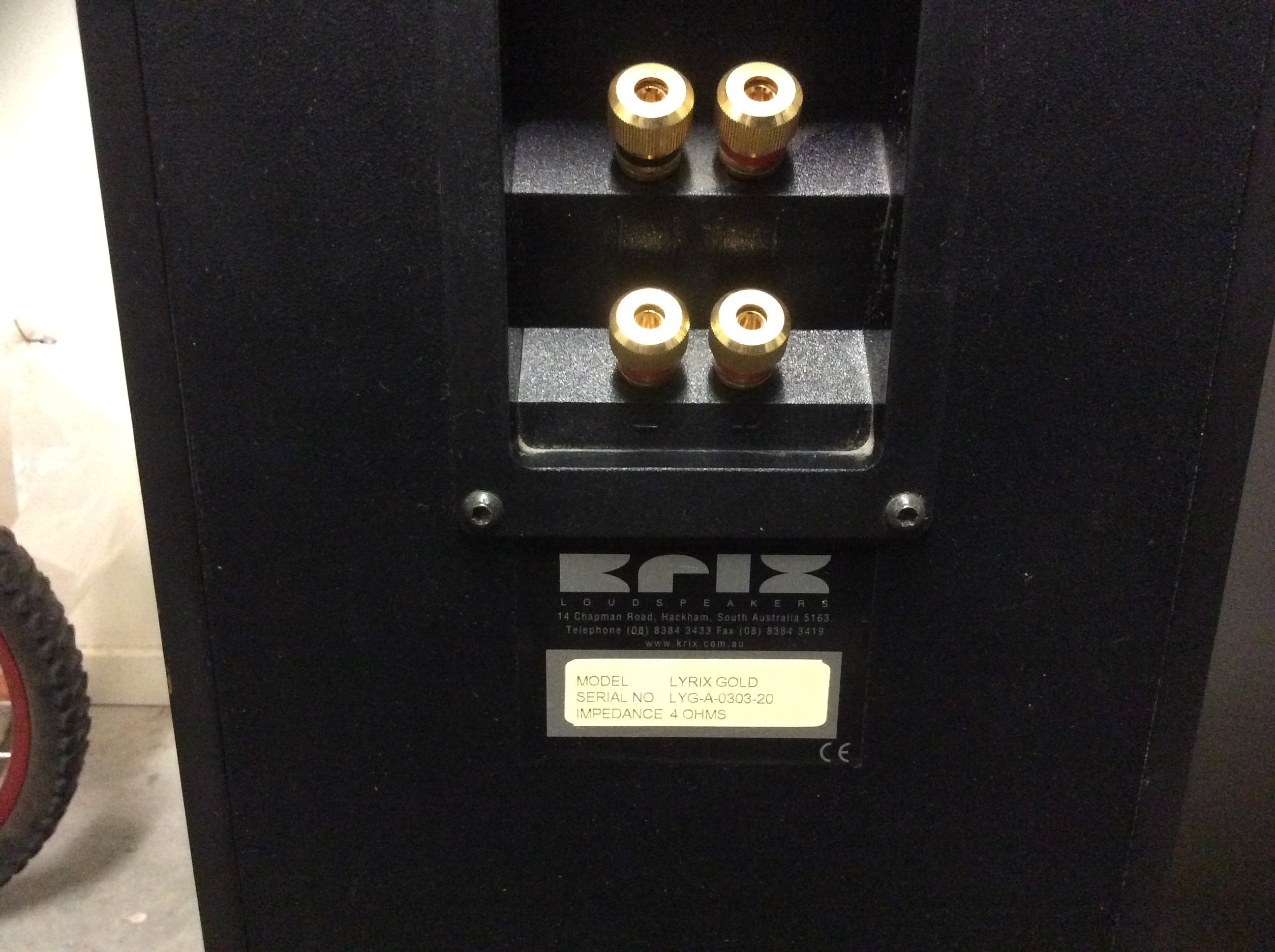SOLD: FS: Krix Lyrix Gold speakers |﻿ Stereo, Home Cinema, Headphones ...