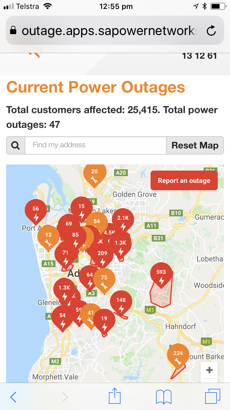 Mass Power Outages SA... "Surprise Suprise" - General Chill Out Room ...