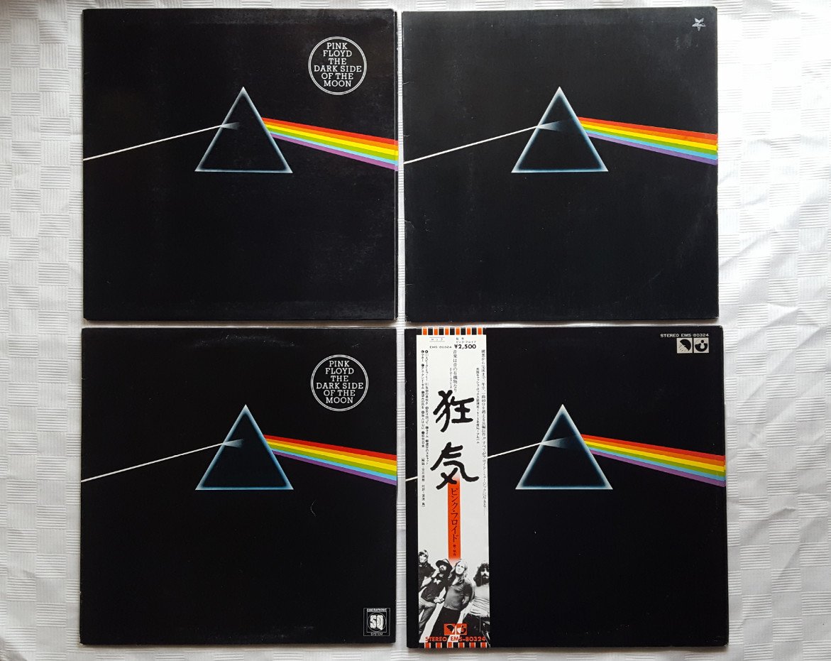 Pink Floyd - DSOTM 5 x Various Pressings |﻿ Vinyl, CD, and Blu-ray