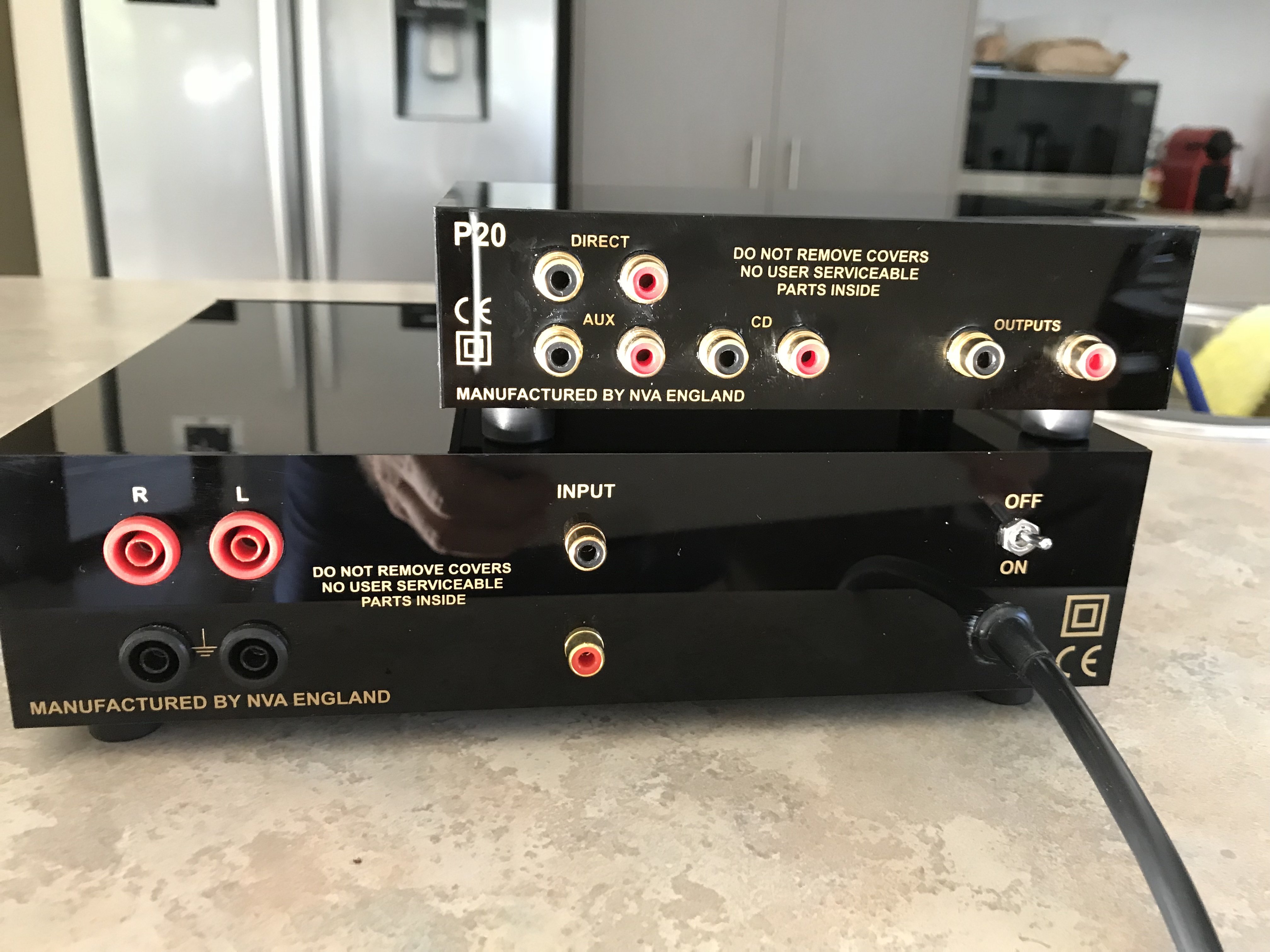 SOLD: NVA A20 pre / A20 power amplifier as new few weeks old |﻿ Stereo ...