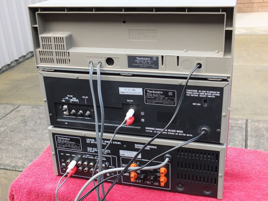 SOLD: FS: Technics Vintage HIFI System Separates |﻿ Stereo, Home Cinema ...