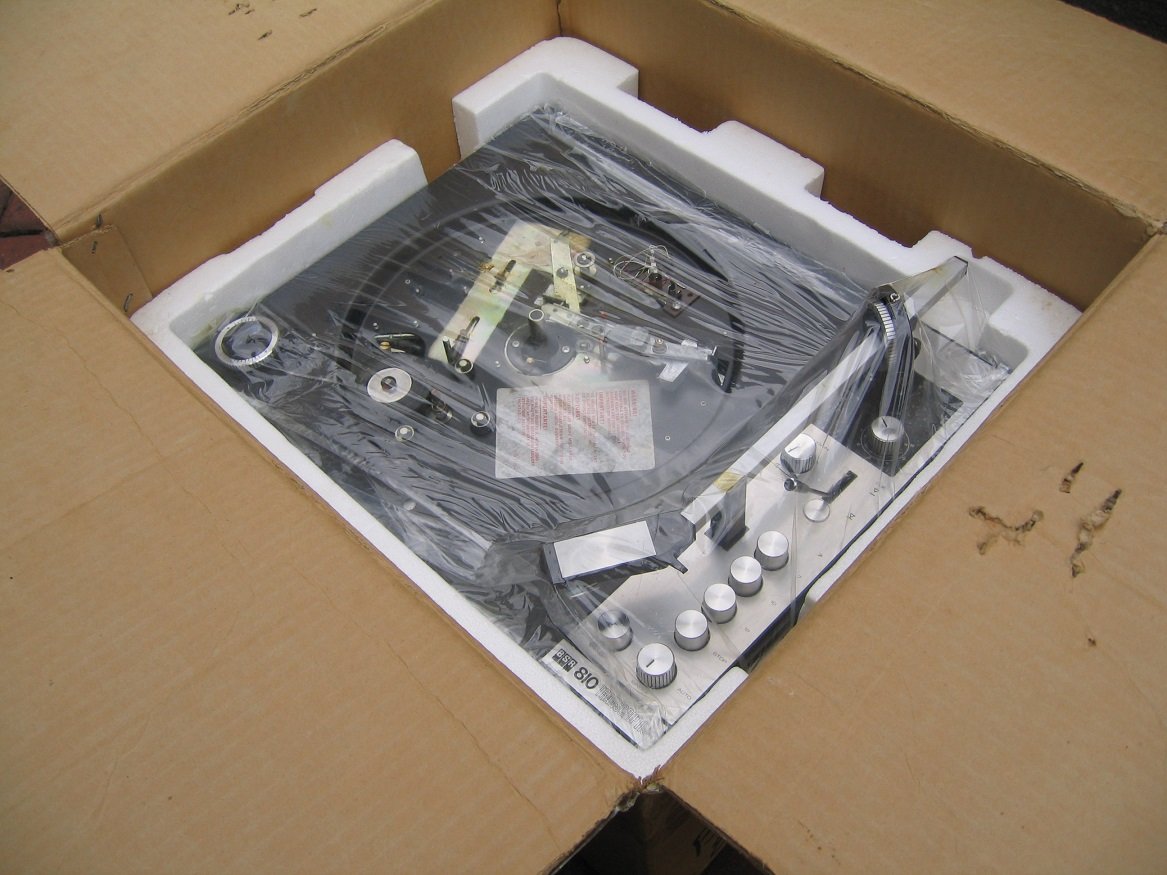 SOLD: FS: Idler drive Turntable BSR 810 automatic record player/changer ...