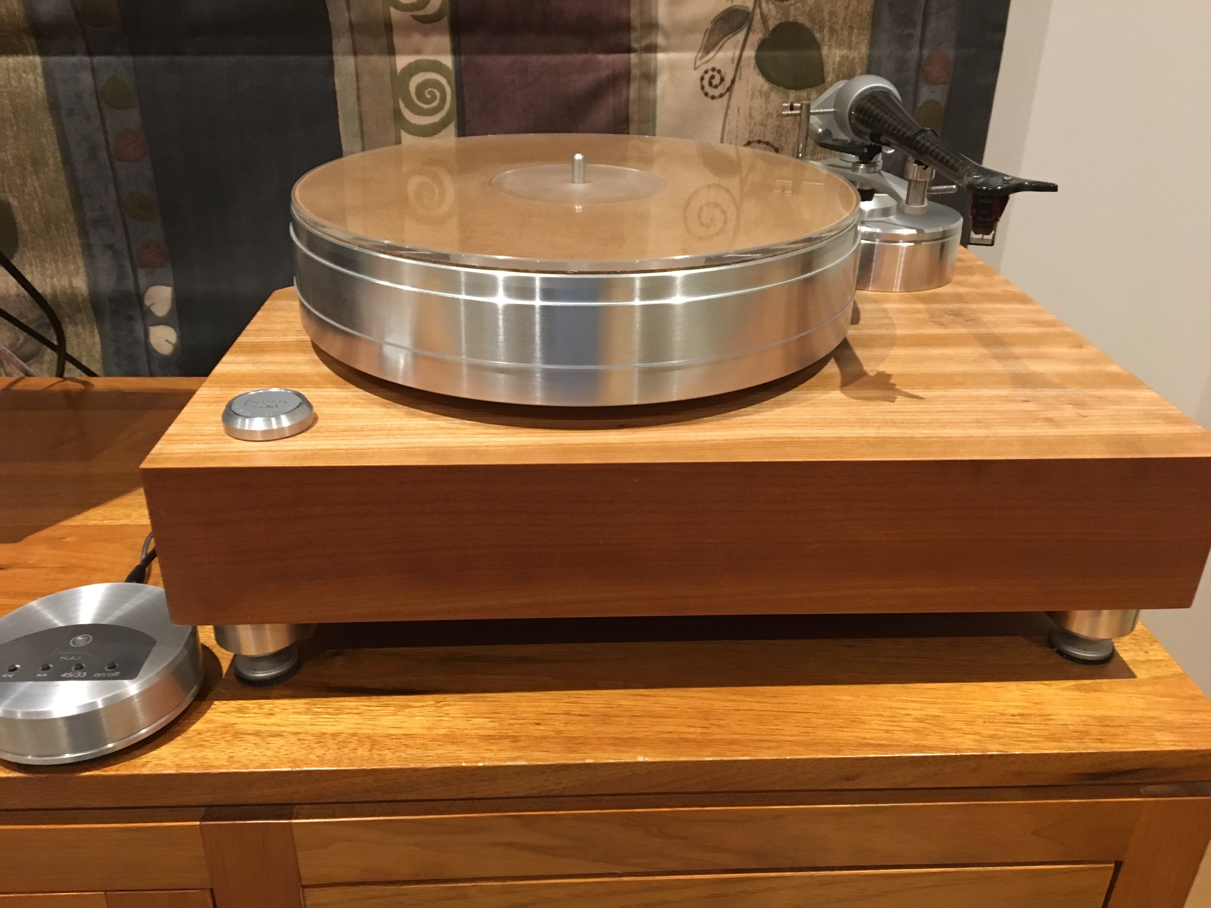 SOLD: FS: Acoustic Solid Wood Turntable Wilson Benesch Tonearm ...