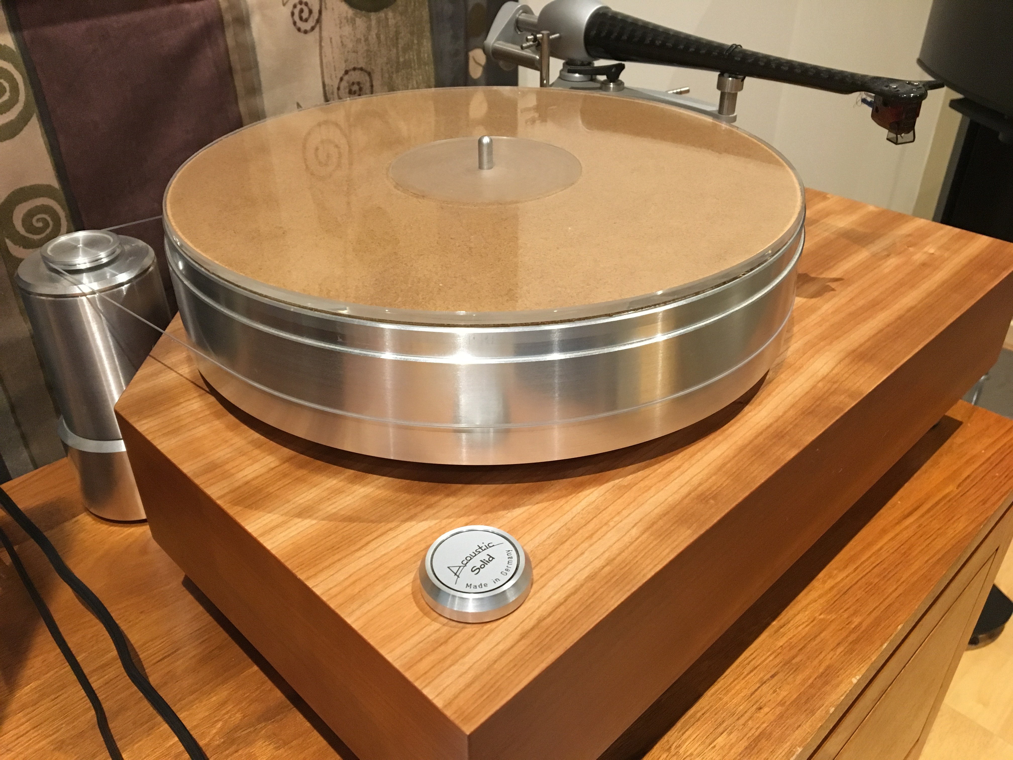 SOLD: FS: Acoustic Solid Wood Turntable Wilson Benesch Tonearm ...