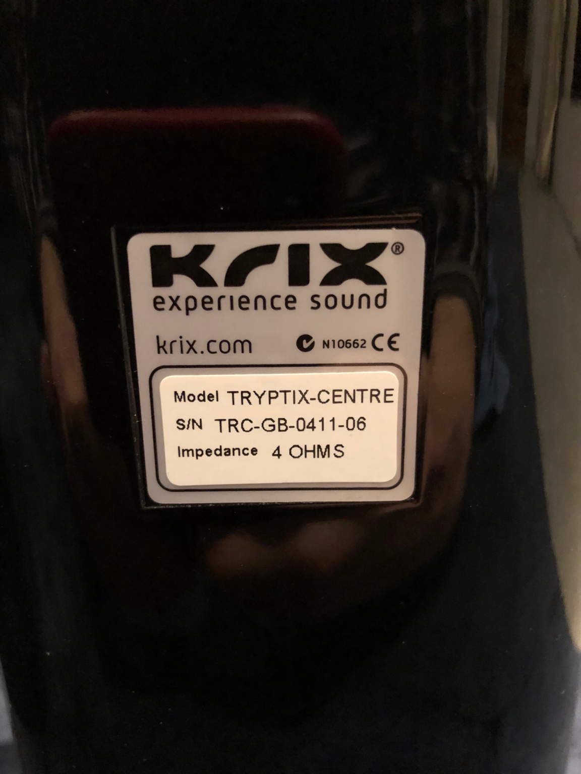SOLD: FS: Krix Tryptix and Seismix 3 Mk5 |﻿ Stereo, Home Cinema ...