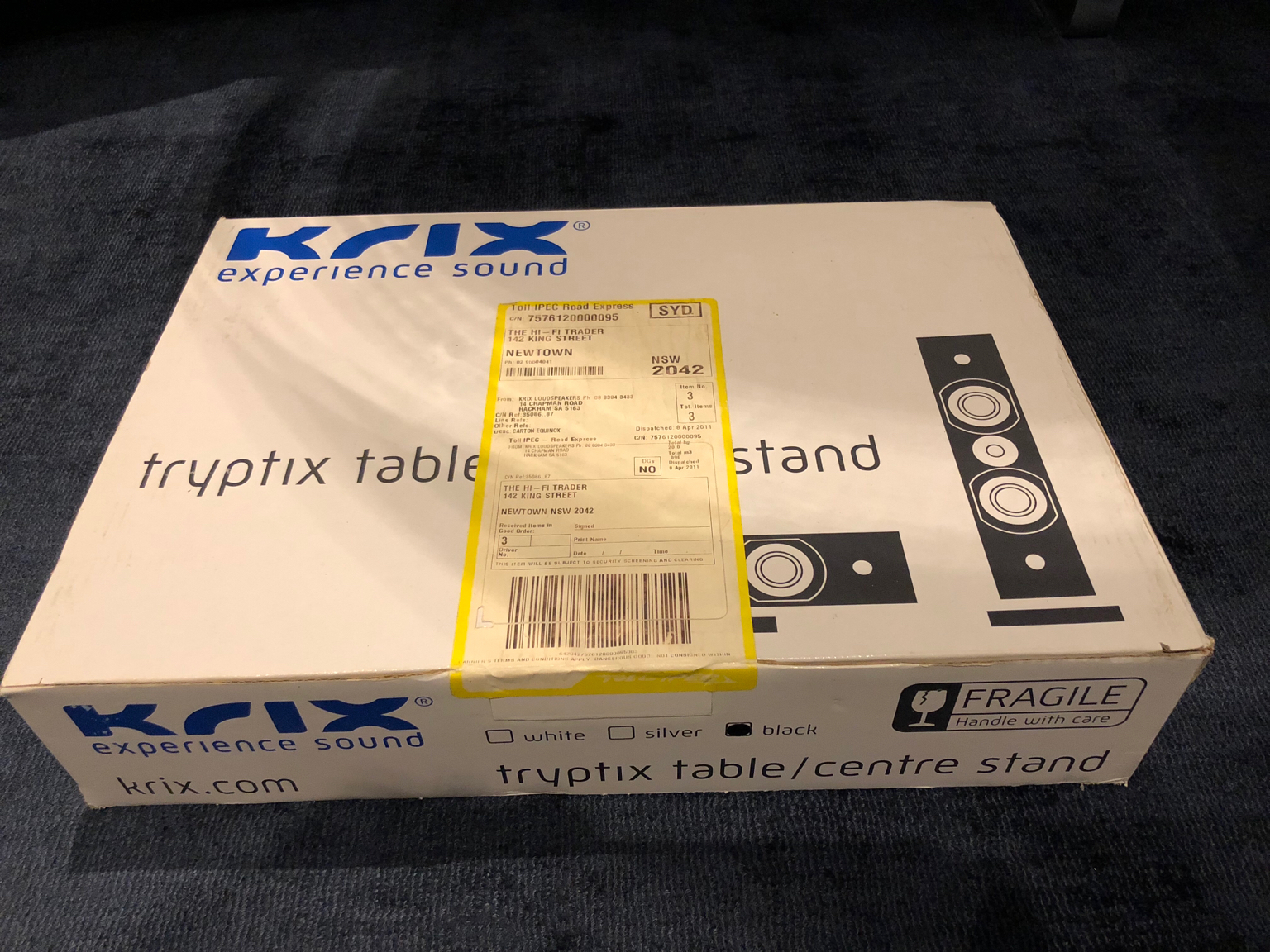 SOLD: FS: Krix Tryptix and Seismix 3 Mk5 |﻿ Stereo, Home Cinema ...