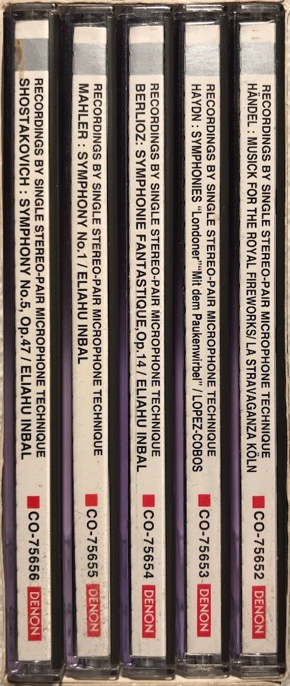 SOLD: FS: Denon Audiophile Series CD Box Set - Vinyl, CD, and Blu-ray ...