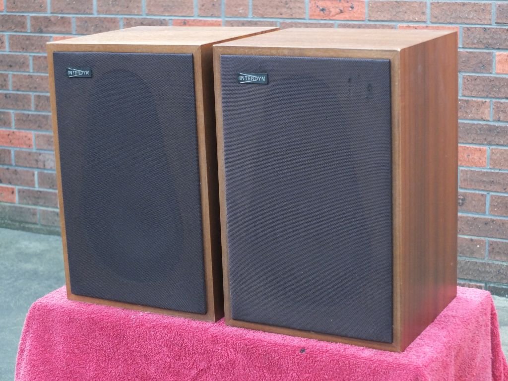SOLD: FS: Interdyn bookshelf speaker pair - Stereo, Home Cinema ...