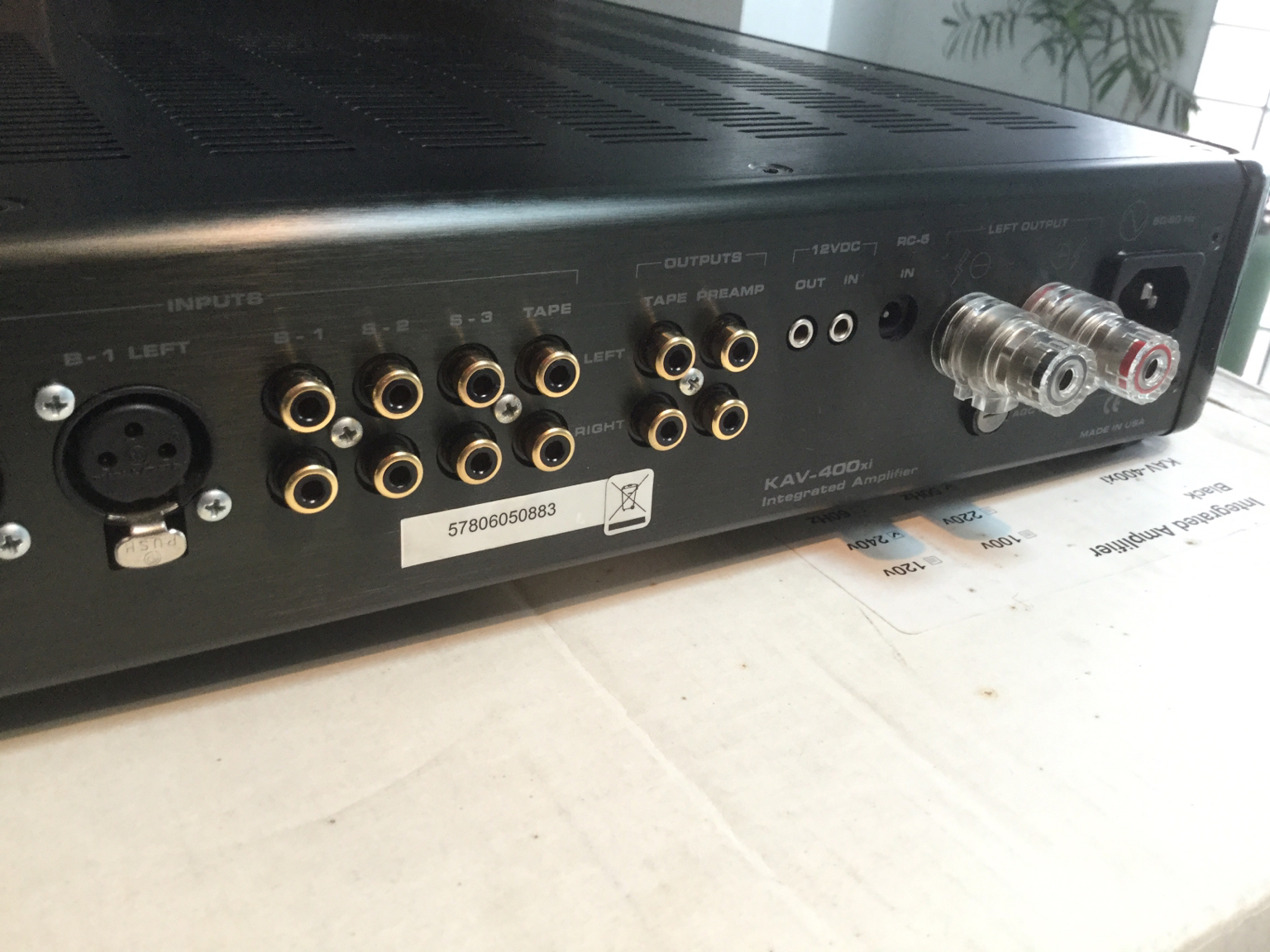 SOLD: FS- Krell KAV-400xi Integrated Amp - Stereo, Home Cinema ...