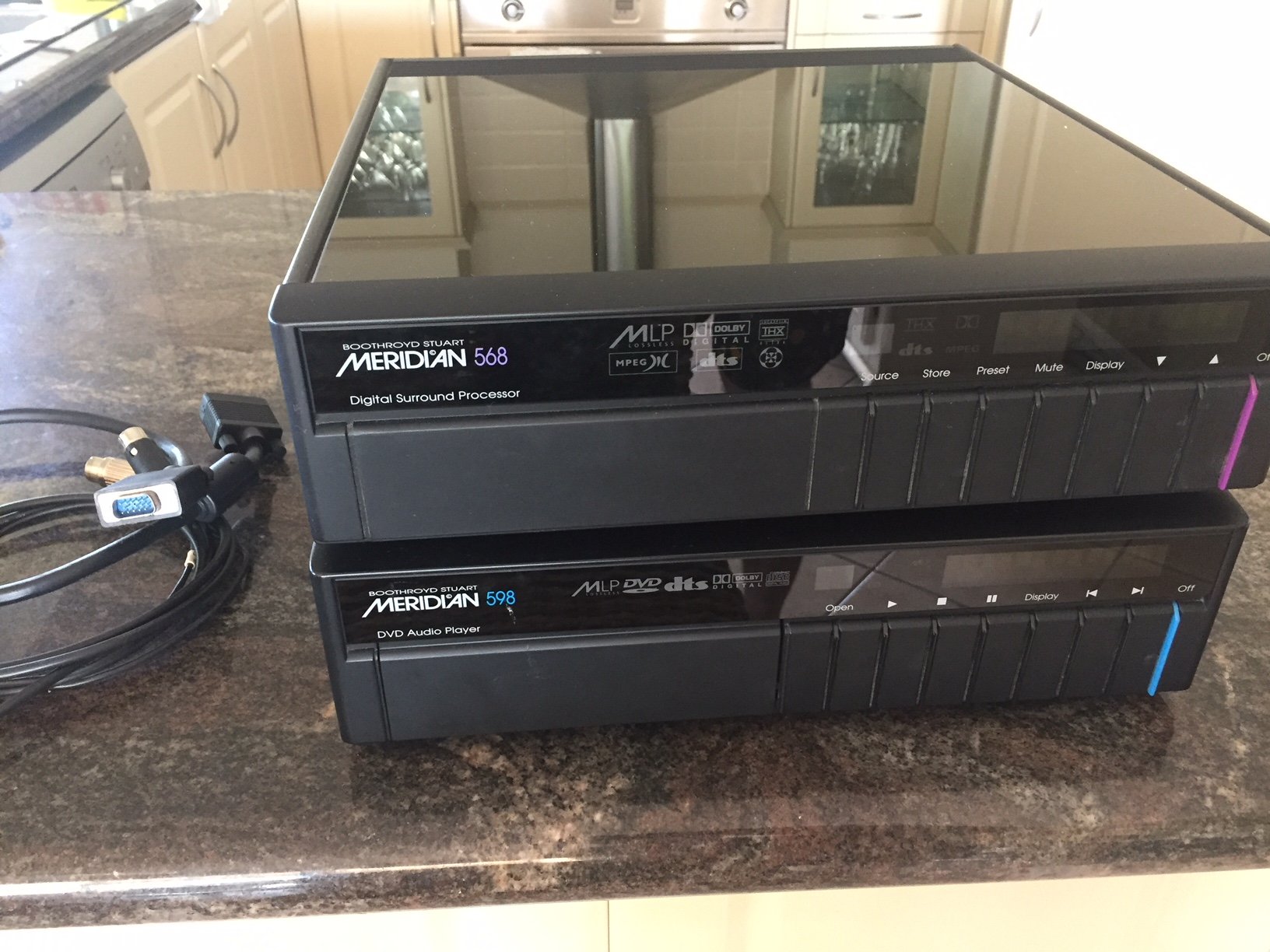 WITHDRAWN OR RELISTED: FS: Meridian 568.2mm Processor and 598 CD/DVD ...