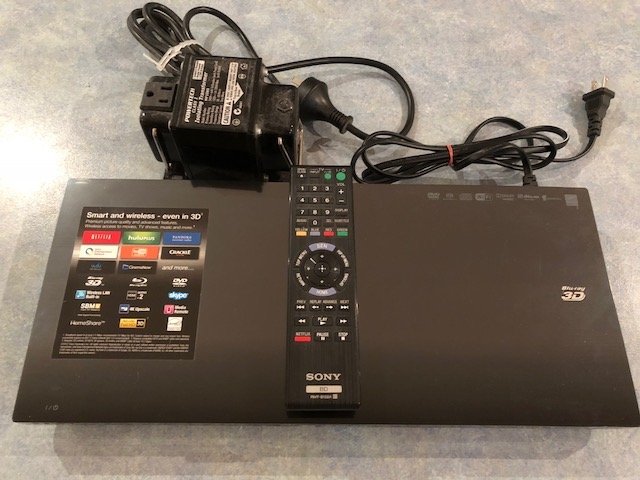 SOLD: FS: SONY BDP-S790 U.S. Blu-ray player + Stepdown Transformer ...