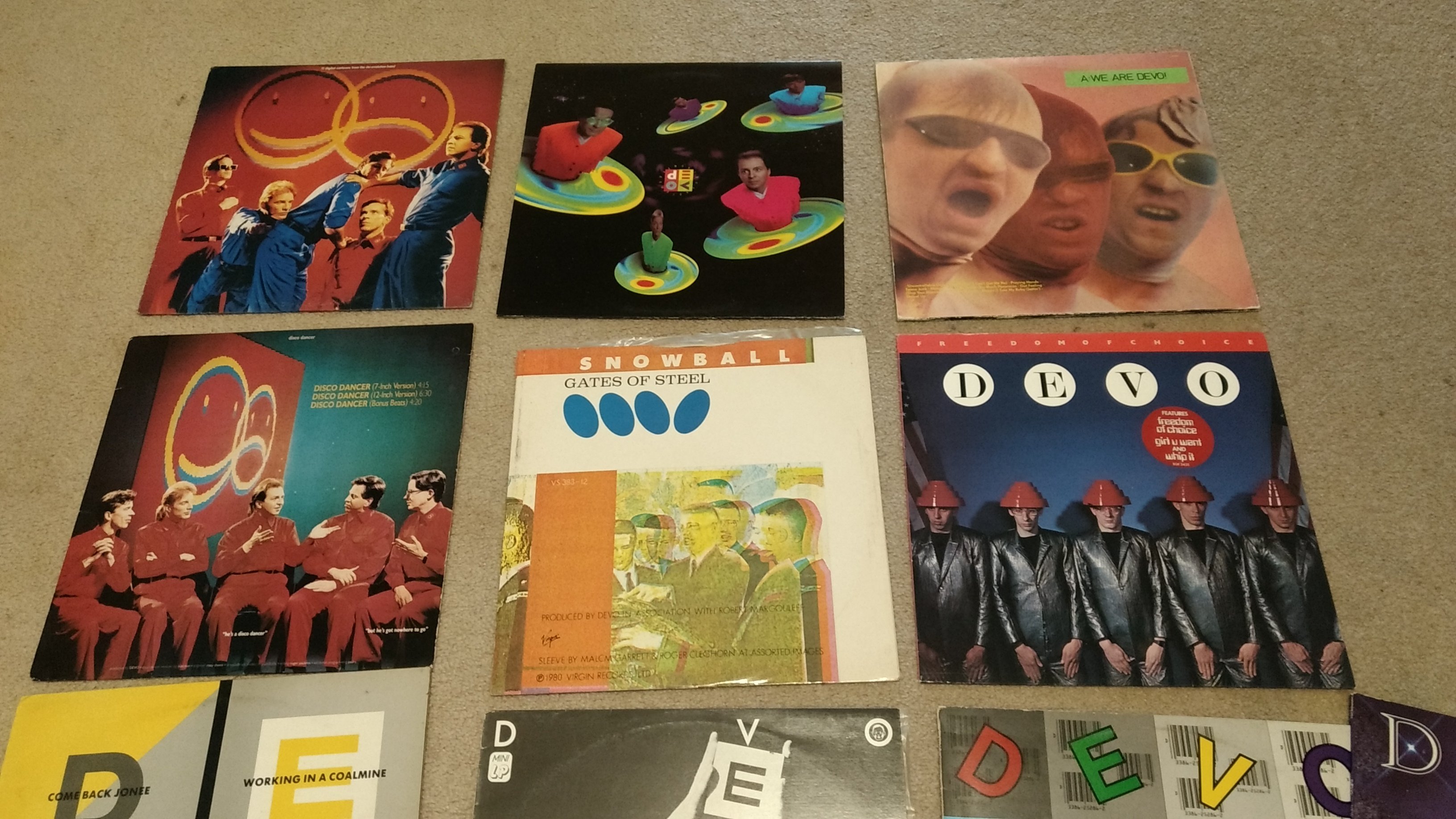 SOLD: FS: DEVO vinyl bulk lot albums, singles + bootlegs |﻿ Vinyl, CD, and Blu-ray