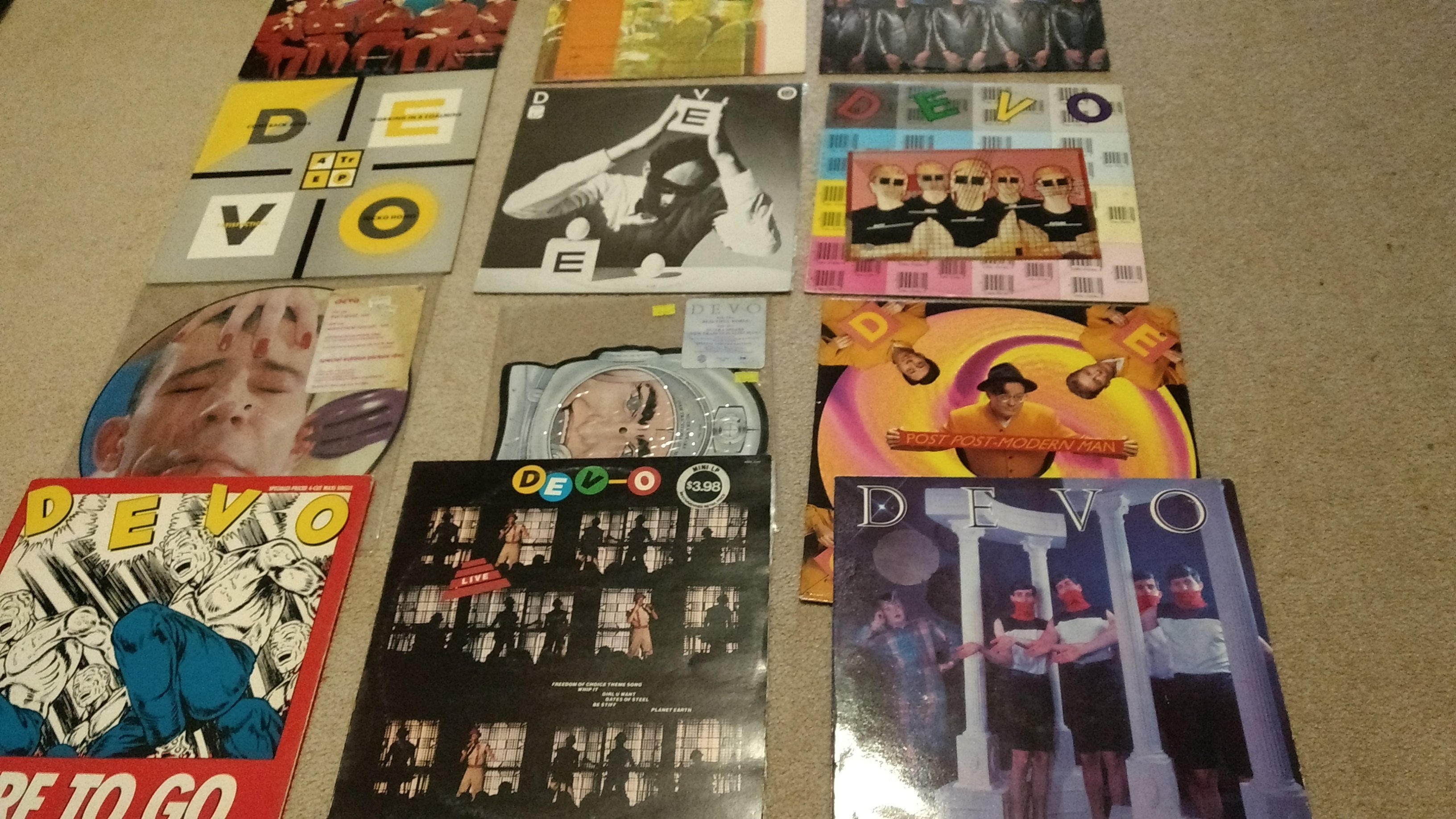 SOLD: FS: DEVO vinyl bulk lot albums, singles + bootlegs |﻿ Vinyl, CD, and Blu-ray