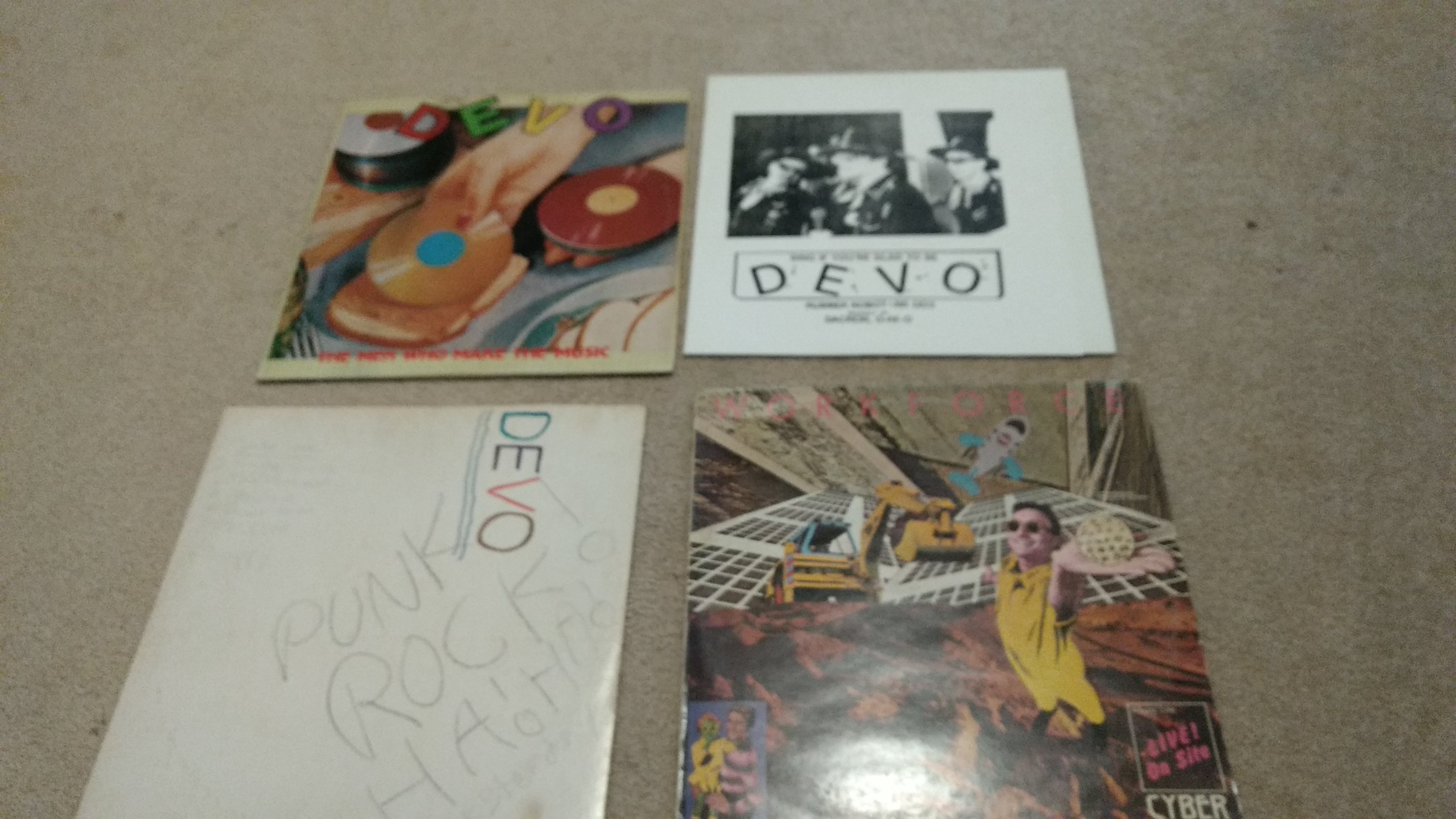 SOLD: FS: DEVO vinyl bulk lot albums, singles + bootlegs |﻿ Vinyl, CD, and Blu-ray