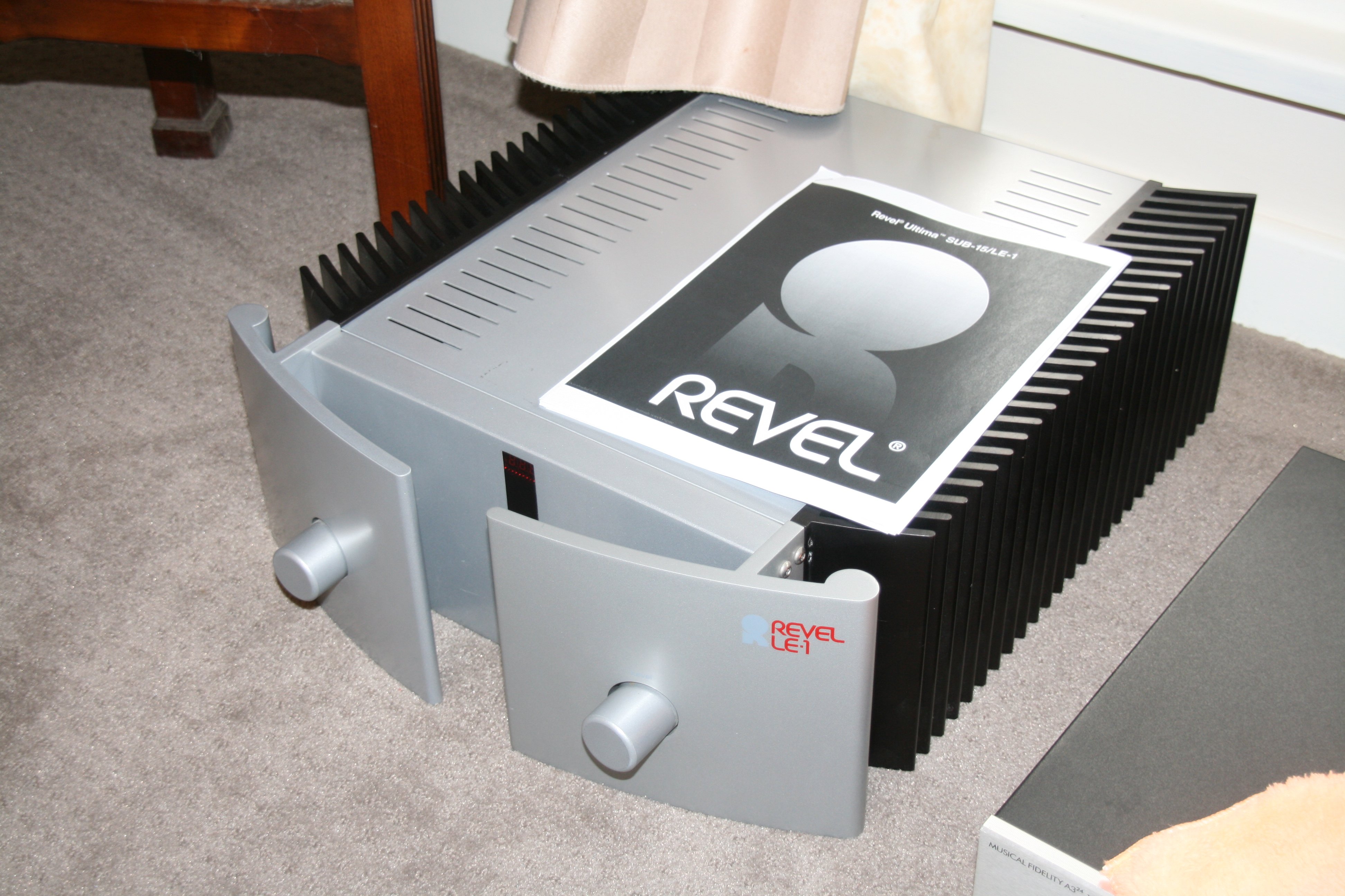 WITHDRAWN OR RELISTED: FS: Revel Subwoofer amplifier |﻿ Stereo, Home ...