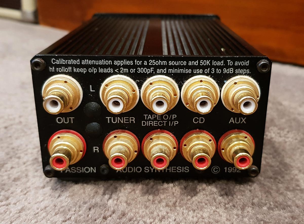 SOLD: FS: Audio Synthesis Passion passive control unit - Stereo, Home ...