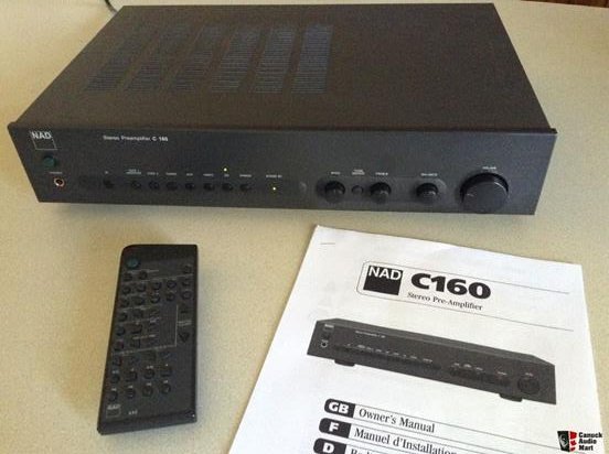 FS: NAD C160 Preamplifier & C270 Power Amplifier - Stereo, Home Cinema ...