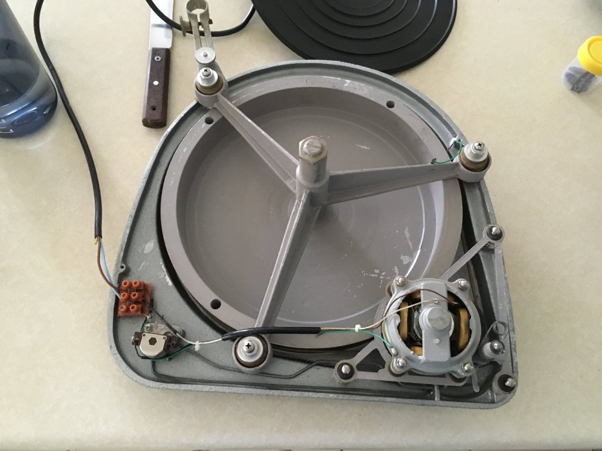 SOLD: FS: Orpheus Silex Turntable - 2 sets of parts & restoration ...