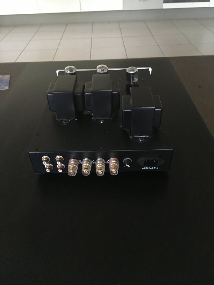 SOLD: FS: McChanson's Mini Integrated Amp 6EM7 2W SET Tube Valve Amp ...